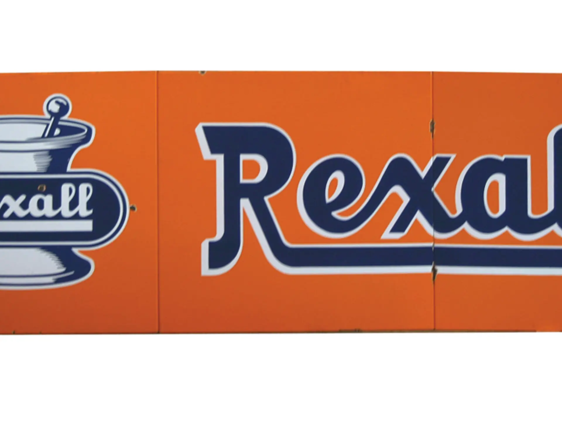 REXALL SIGN | Private Collection of Tom & Marlene Stackhouse | RM Sotheby's
