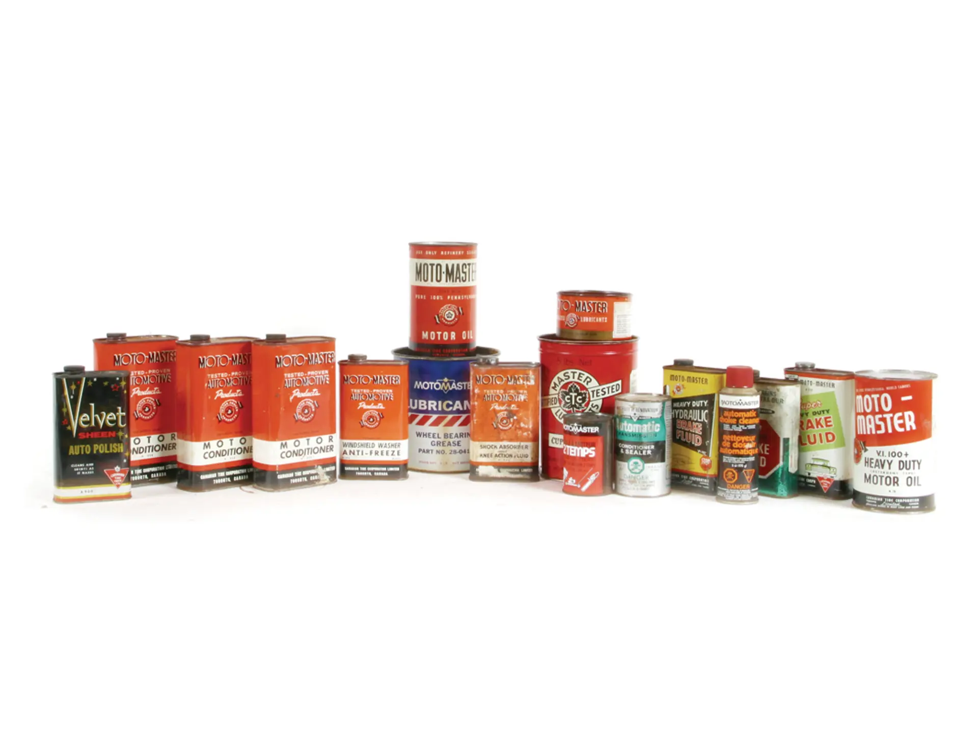 ASSORTED AUTOMOTIVE FUILD CANS | Private Collection of Tom & Marlene ...