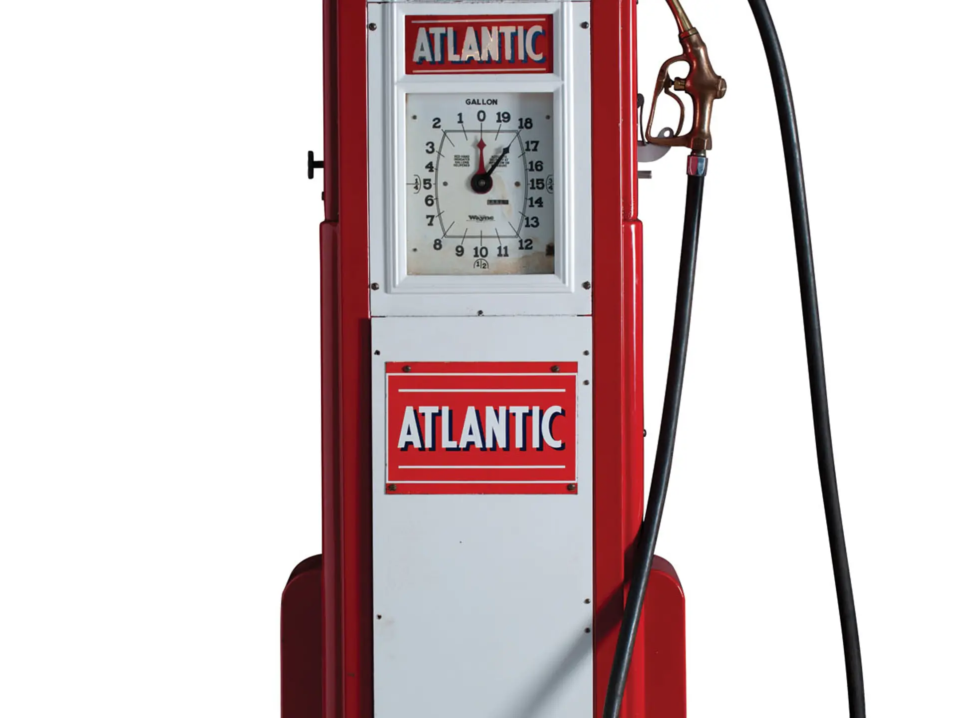 Atlantic Clock Face Gas Pump | The Dingman Collection 2012 | RM Sotheby's