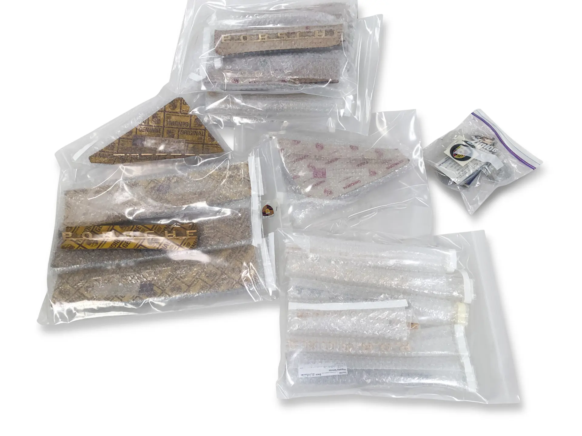 Porsche Script Badges including NOS | The White Collection | Online ...