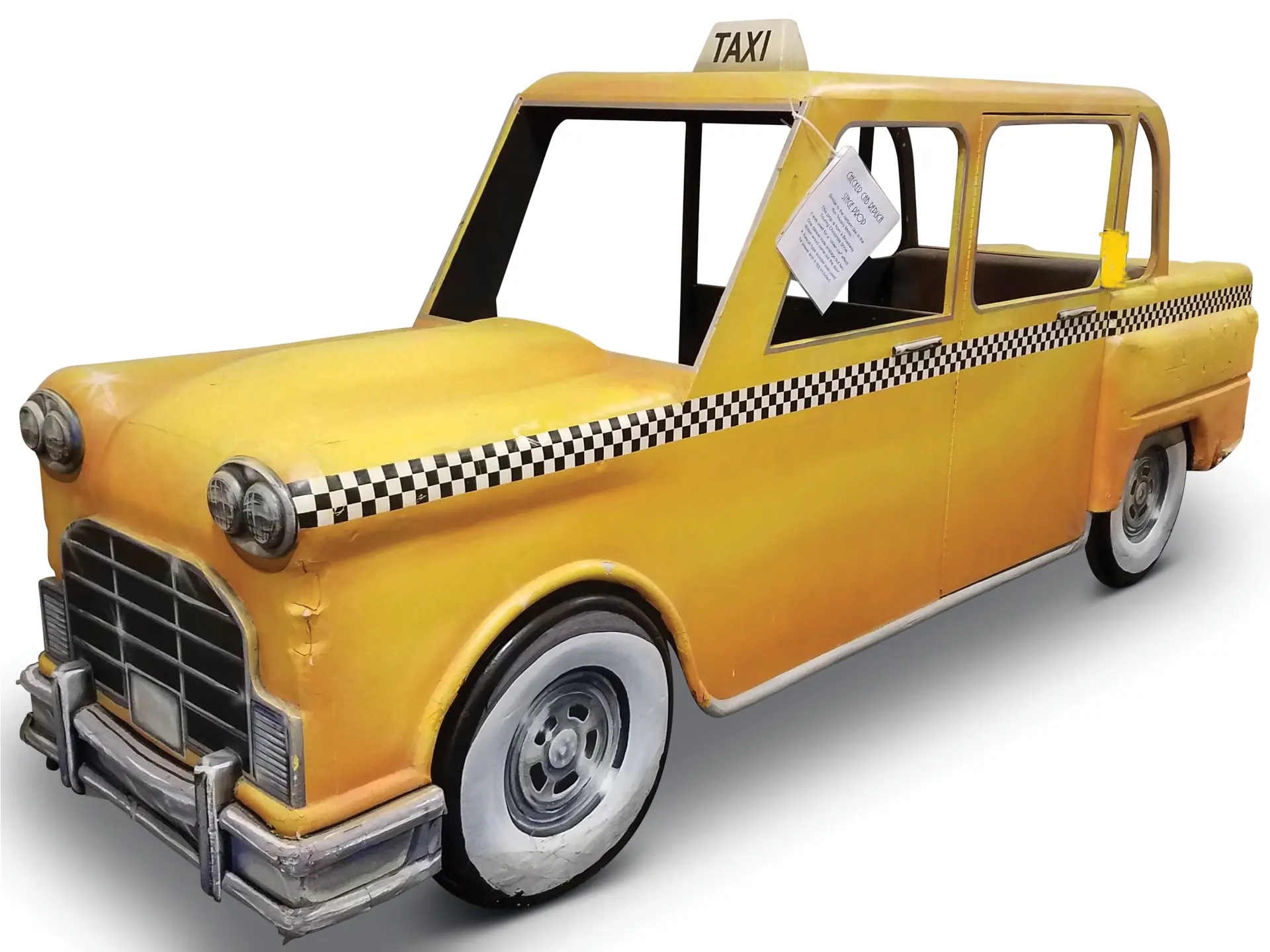 Broadway Checkered Cab Stage Prop | Auburn Fall 2019 | RM Sotheby's