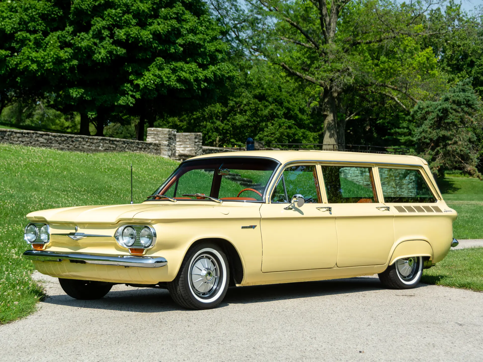 1961 Chevrolet Corvair Lakewood 700 Custom | Monterey 2021 | RM Sotheby's