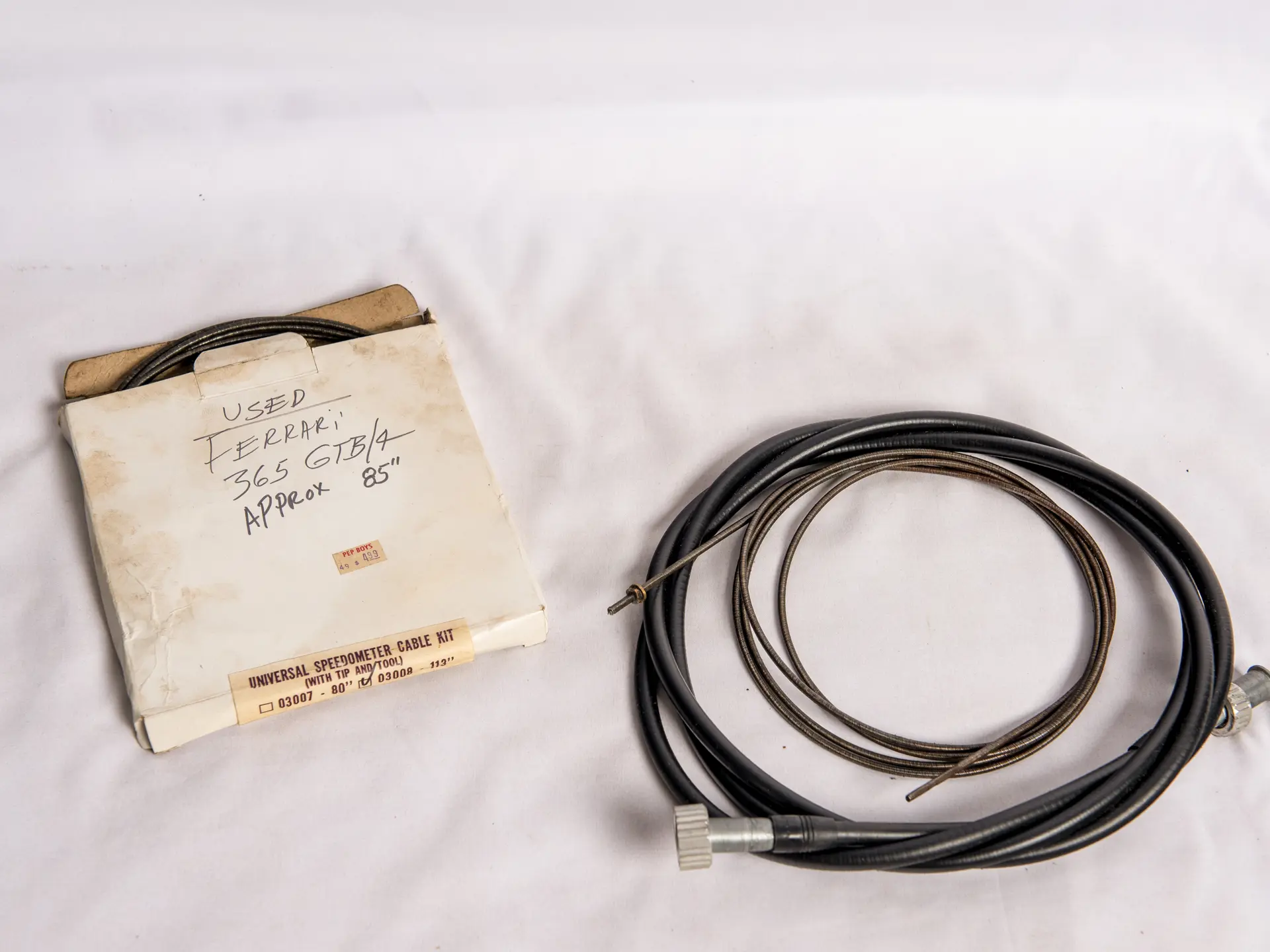 Ferrari 365 GTB/4 Speedometer Cables | Auburn Fall 2020 | RM Sotheby's