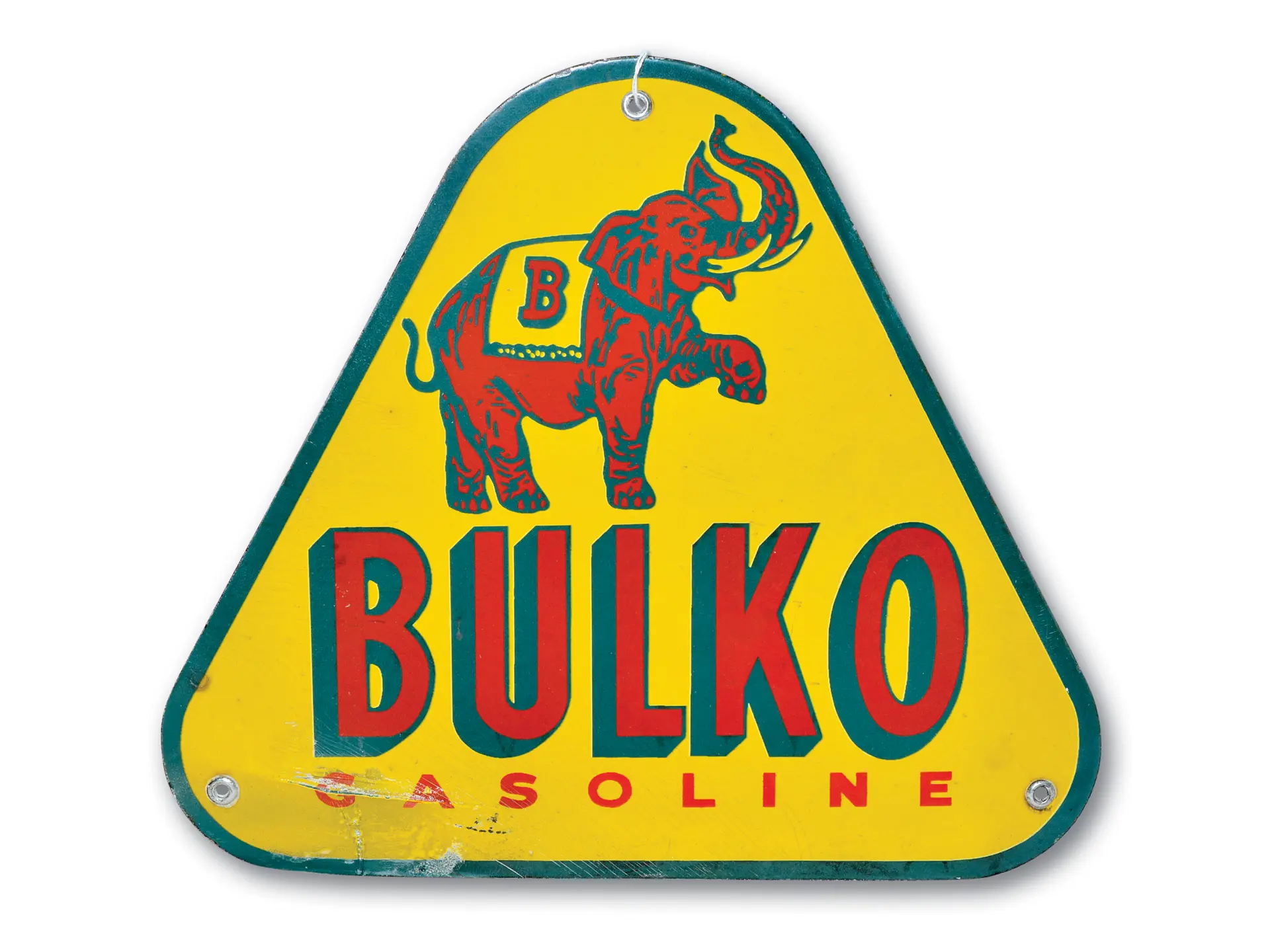 Bulko Gasoline with Elephant Logo Sign | Auburn Spring 2019 | RM Sotheby's