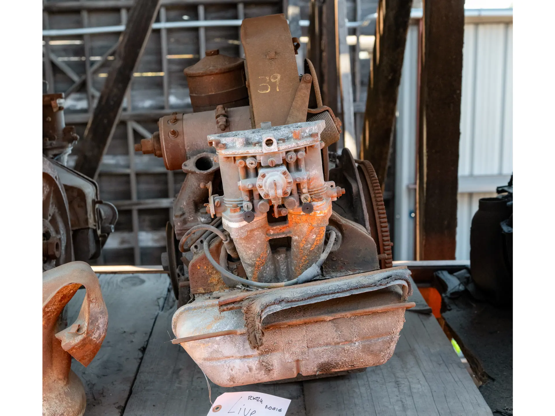 Porsche 356 B 1600 Engine | The Junkyard: The Rudi Klein Collection ...