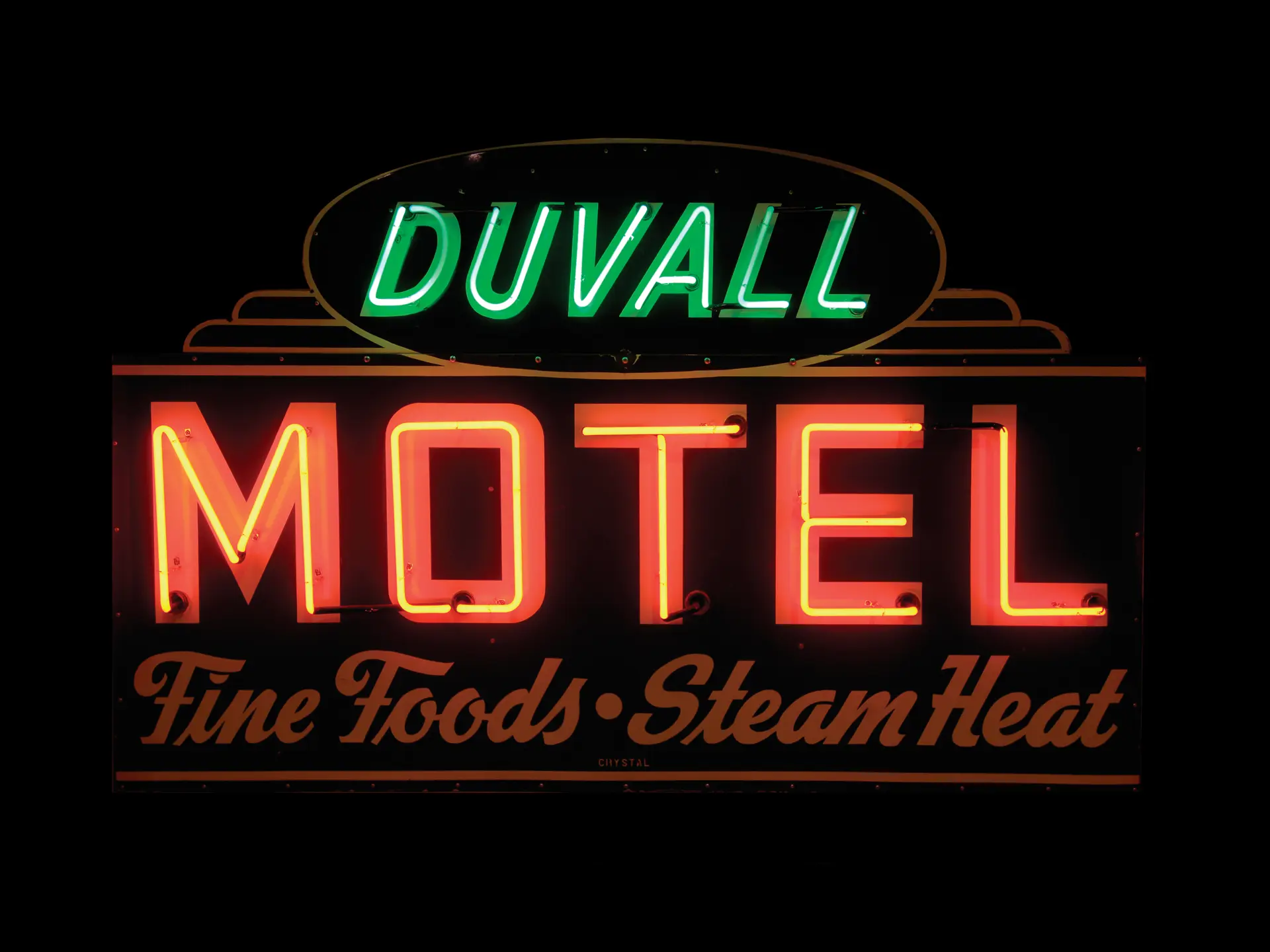 Duvall Motel Neon | The Dingman Ford Collection | RM Sotheby's