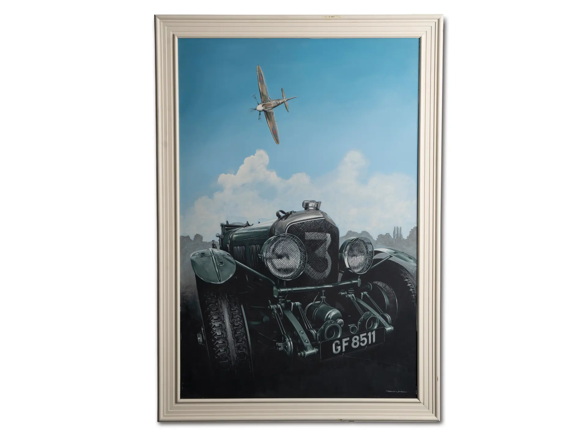 Blower Bentley and Spitfire by Tony Epson | The Guyton Collection | RM ...