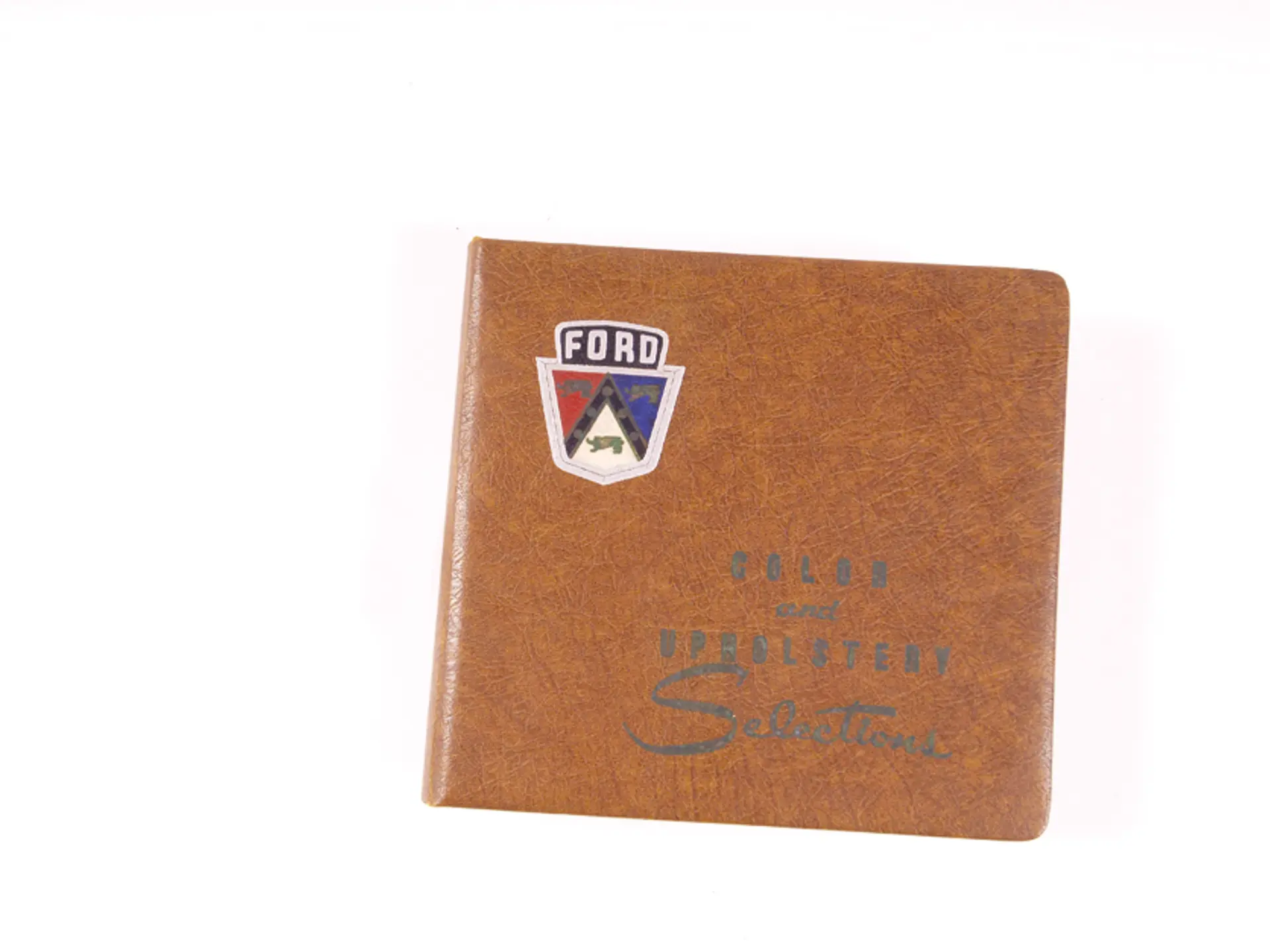 1956 Ford Colors and Upholstery Selections Sample Book | Jerry Capizzi ...