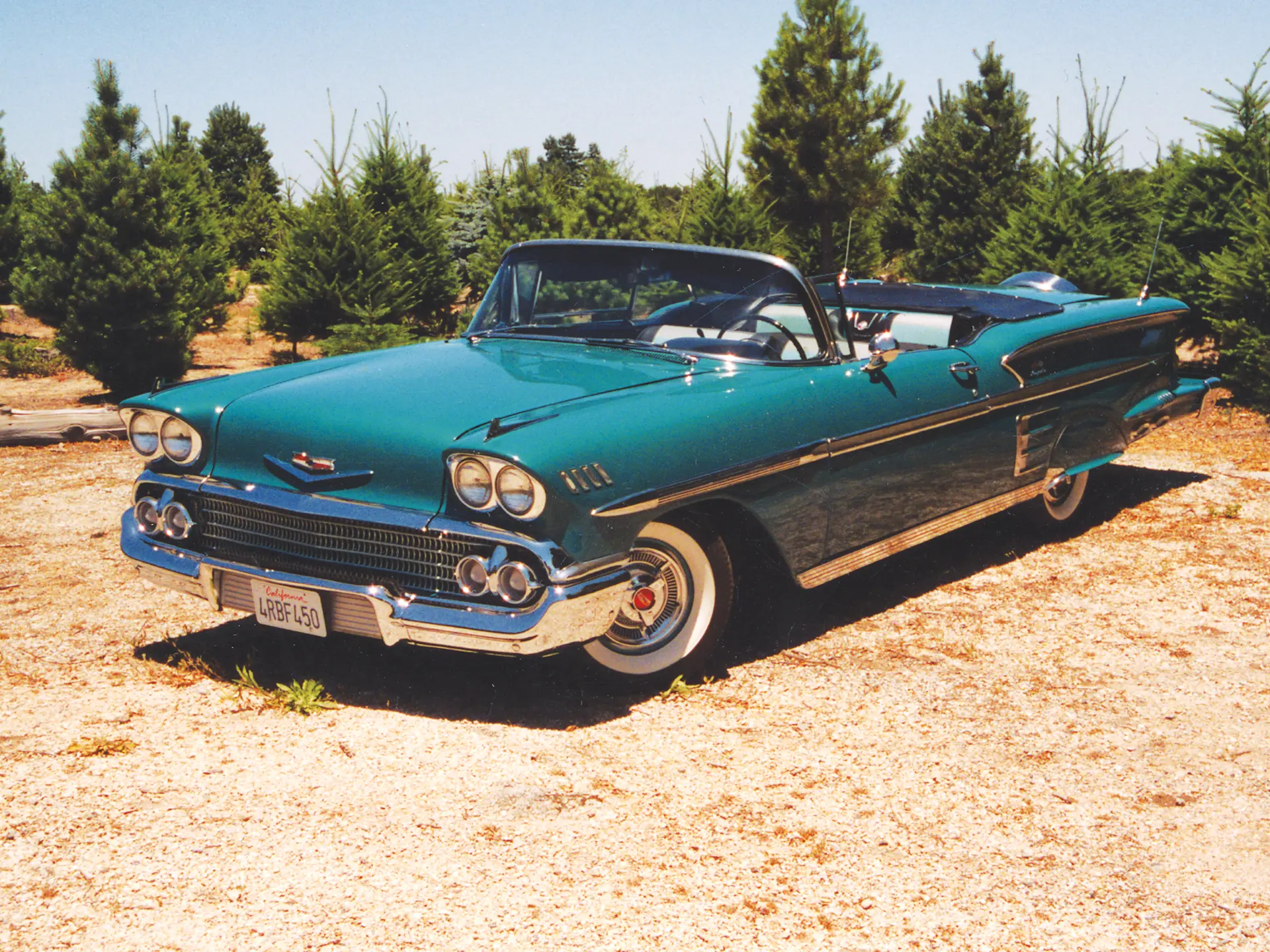 1958 Chevrolet Bel Air Impala Conv. | Monterey Sports and Classic Car ...