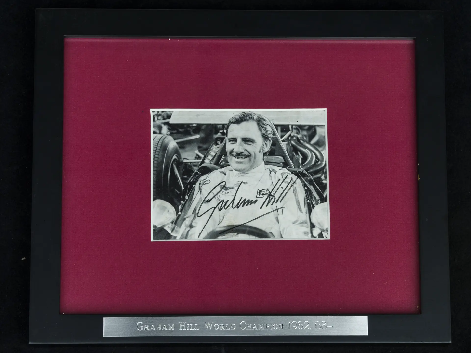 Graham Hill Signed Photograph | Open Roads, August 2021 | RM Sotheby's