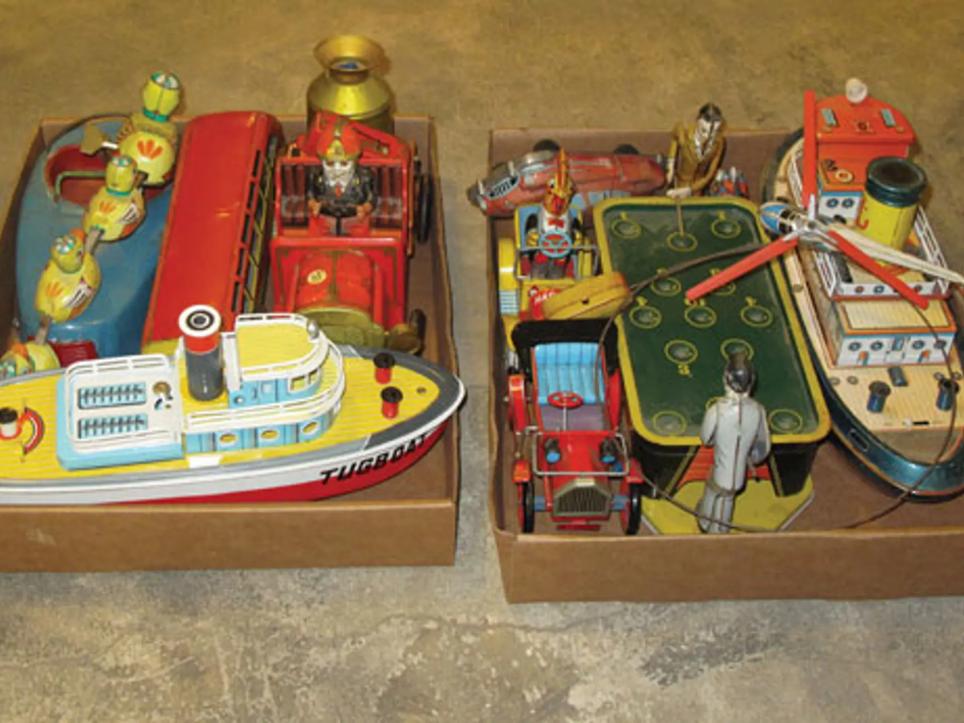 Group lot of Assorted Tin Toys | The Bennett Collection | RM Sotheby's