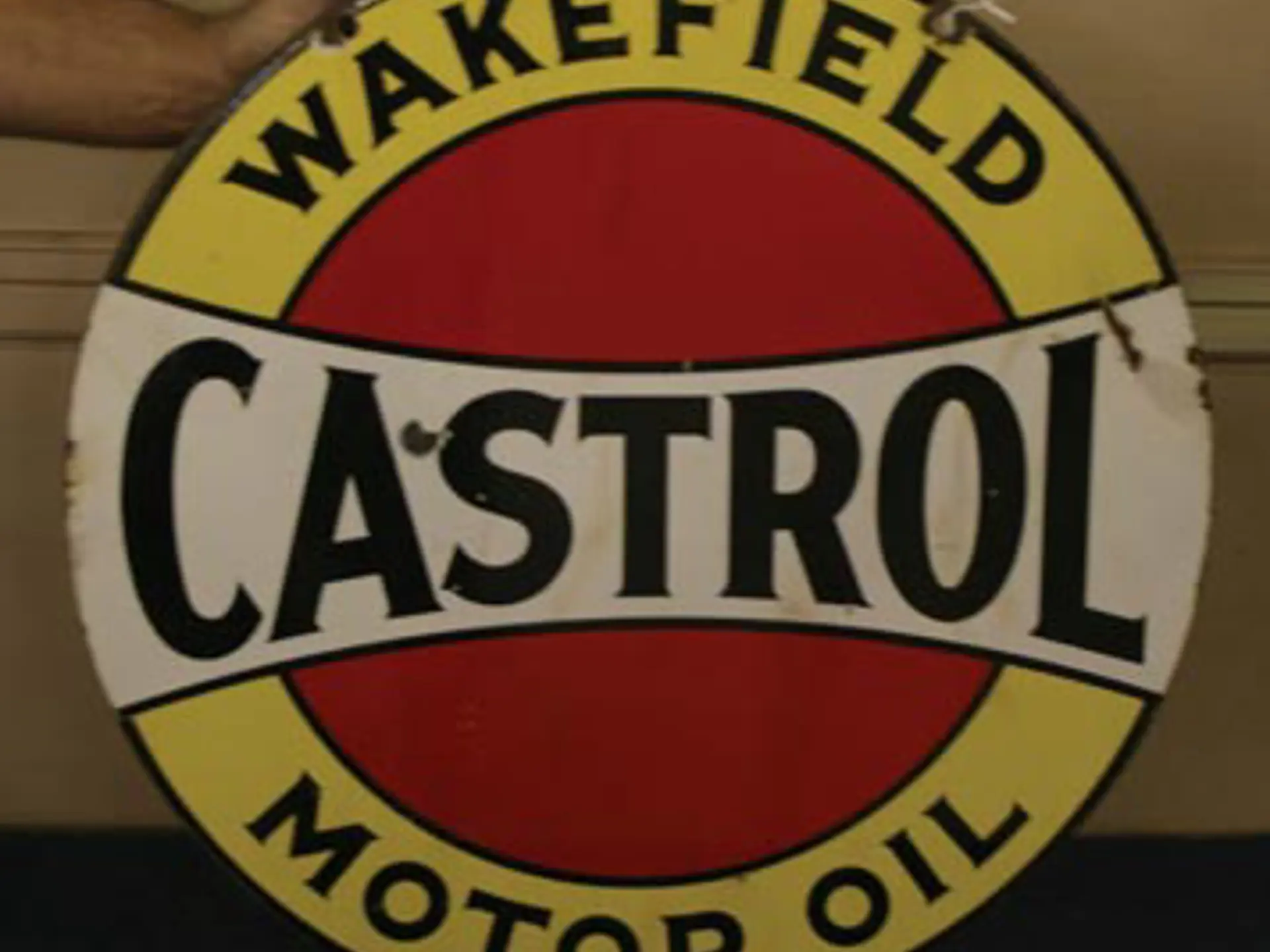 Original Porcelain Wakefield Castrol Motor Oil Signs | The Florida ...
