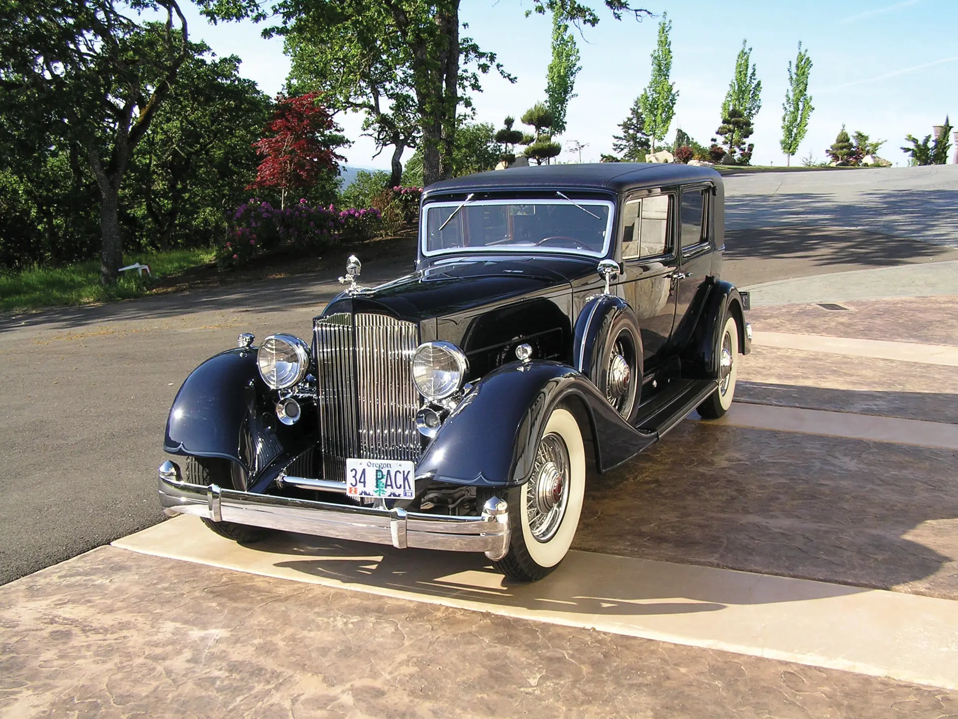1934 Packard 1107 Twelve Formal Sedan | Vintage Motor Cars of Meadow ...