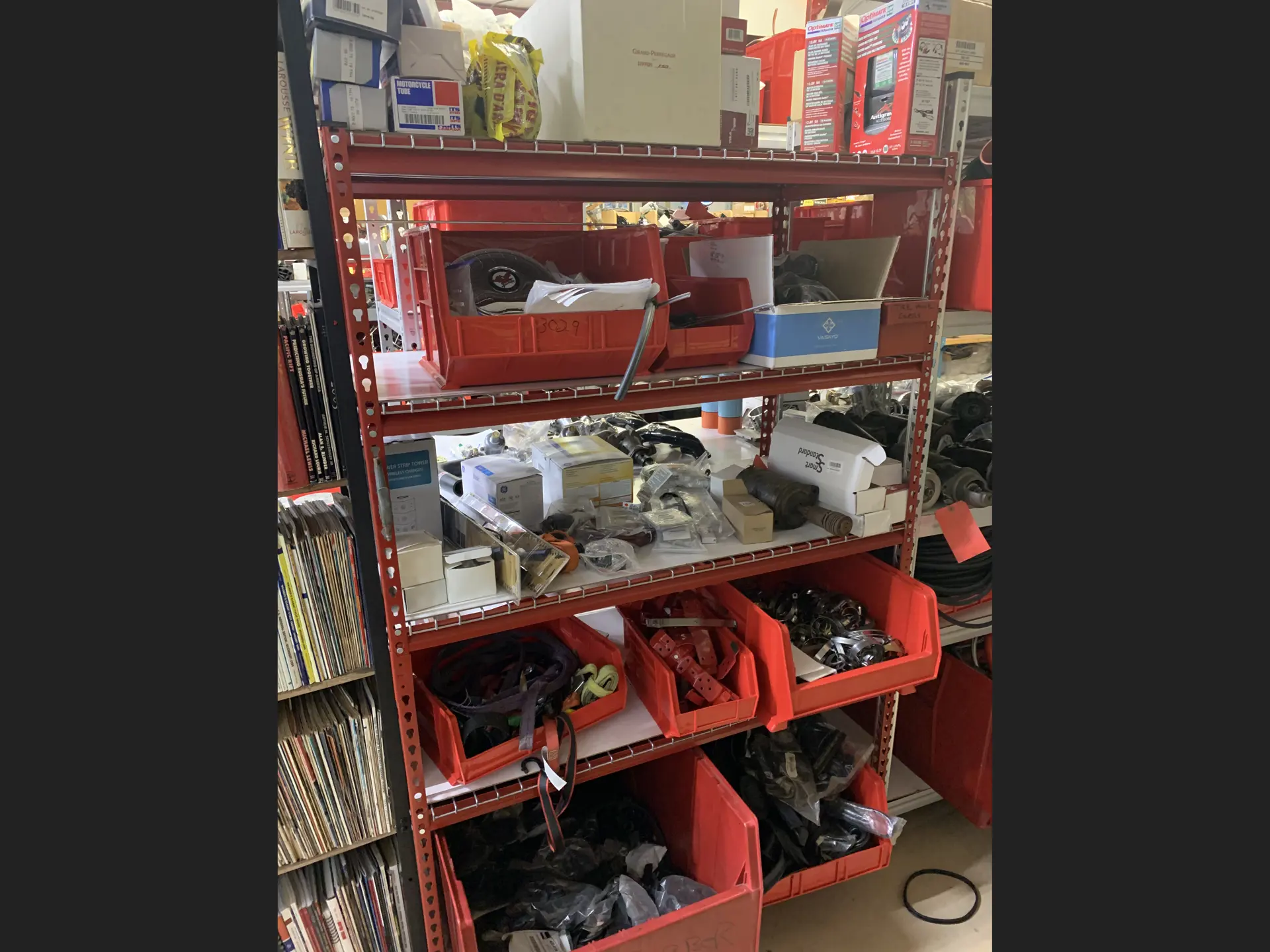 Parts Shelving with Contents | Gene Ponder Collection | RM Sotheby's