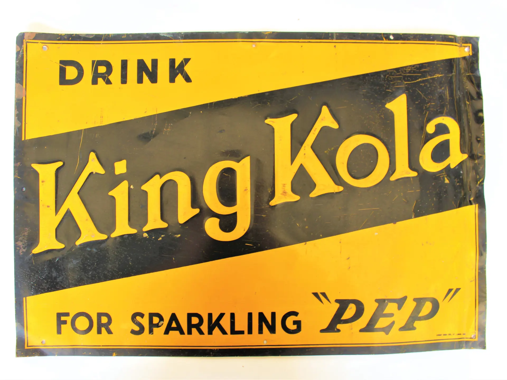 King Cola Tin Sign | Auburn Fall 2018 | RM Sotheby's