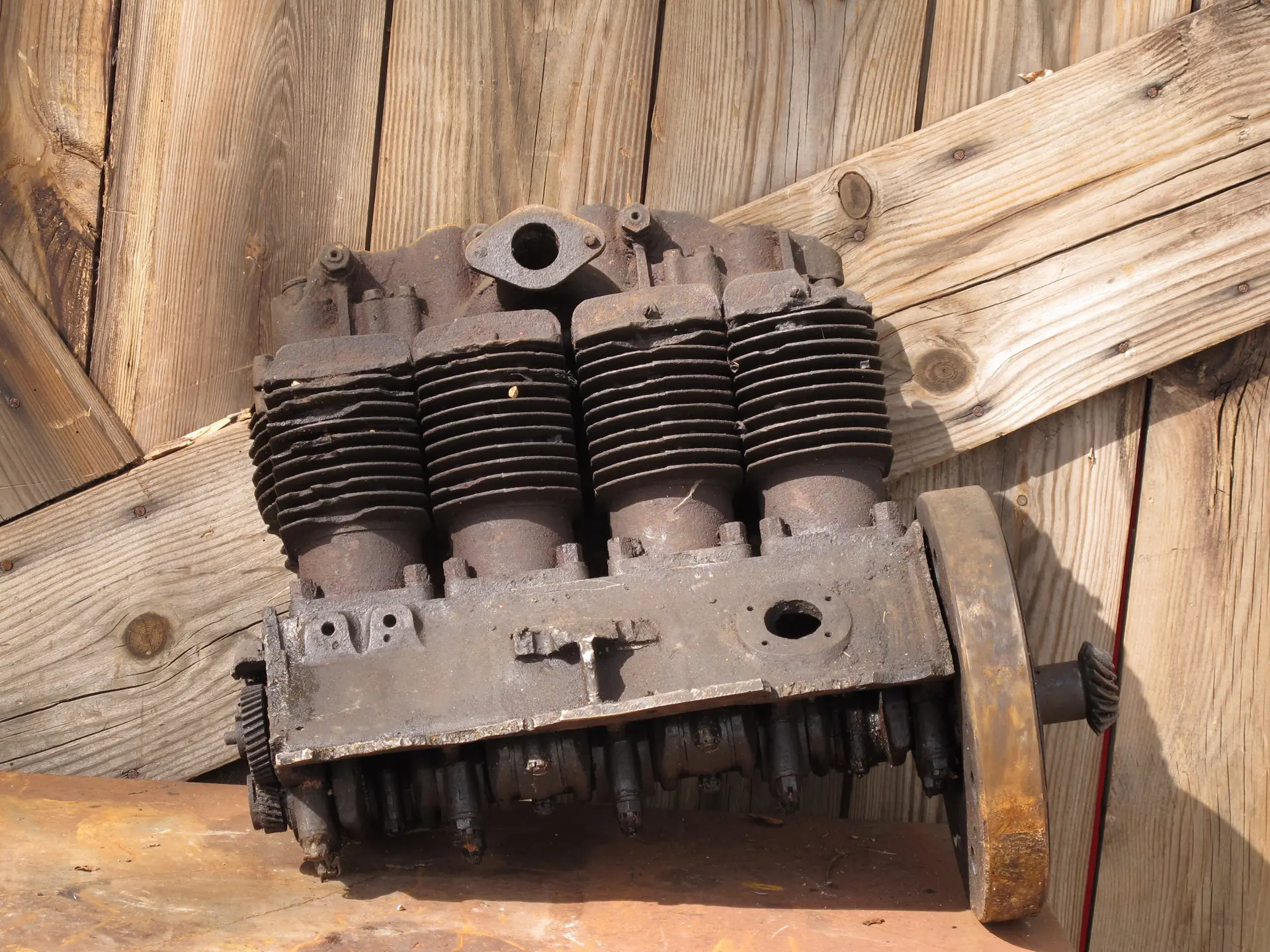 4-Cylinder Indian Motorcycle Engine | The Lee Roy Hartung Collection ...