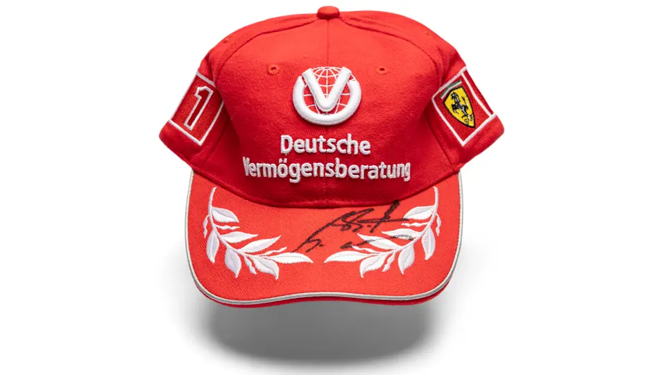 2000 Michael Schumacher Scuderia Ferrari Formula 1 Signed Cap | The ...