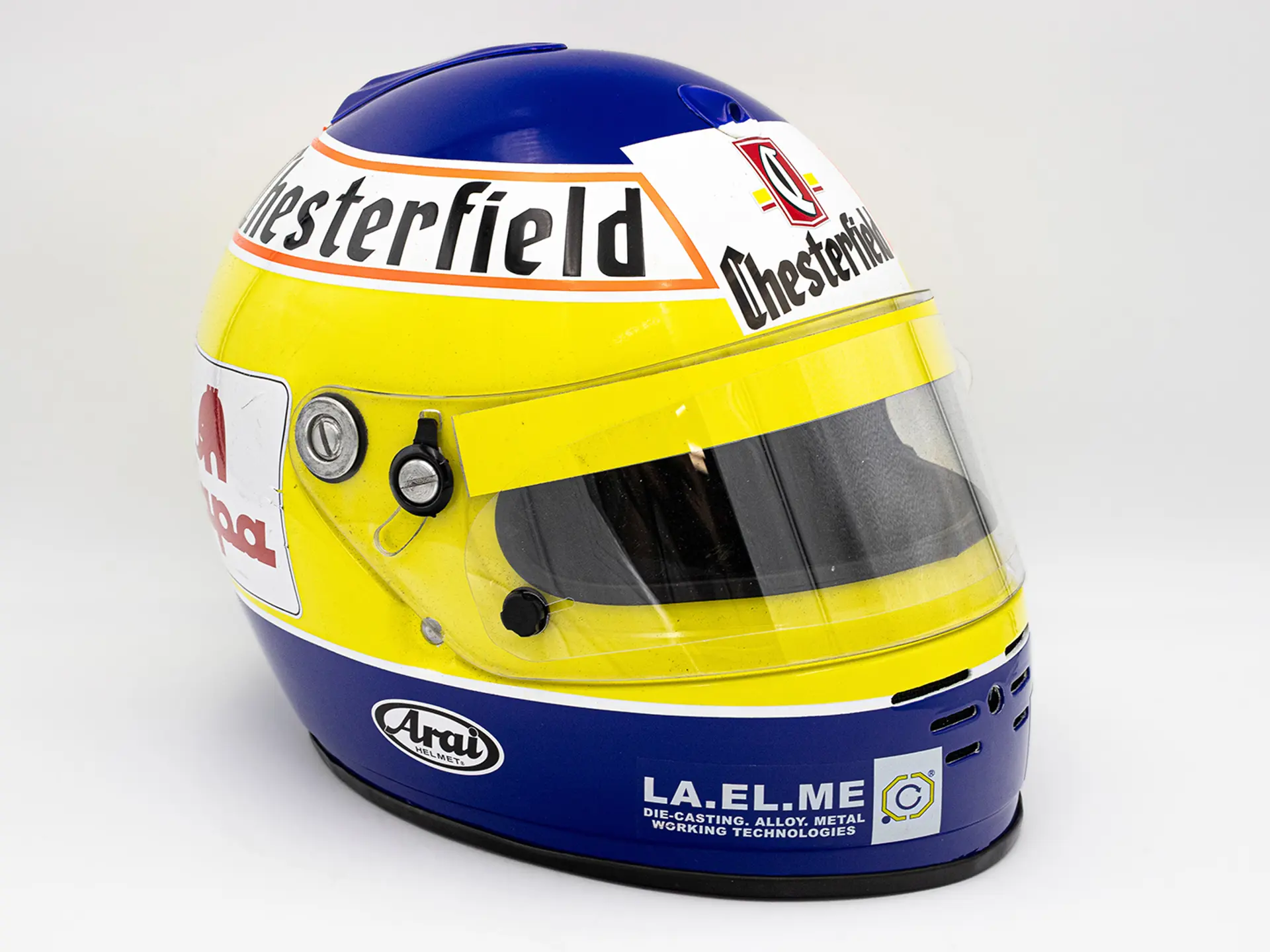 1993 Michele Alboreto BMS Scuderia Italia Formula 1 Arai Replica Helmet ...