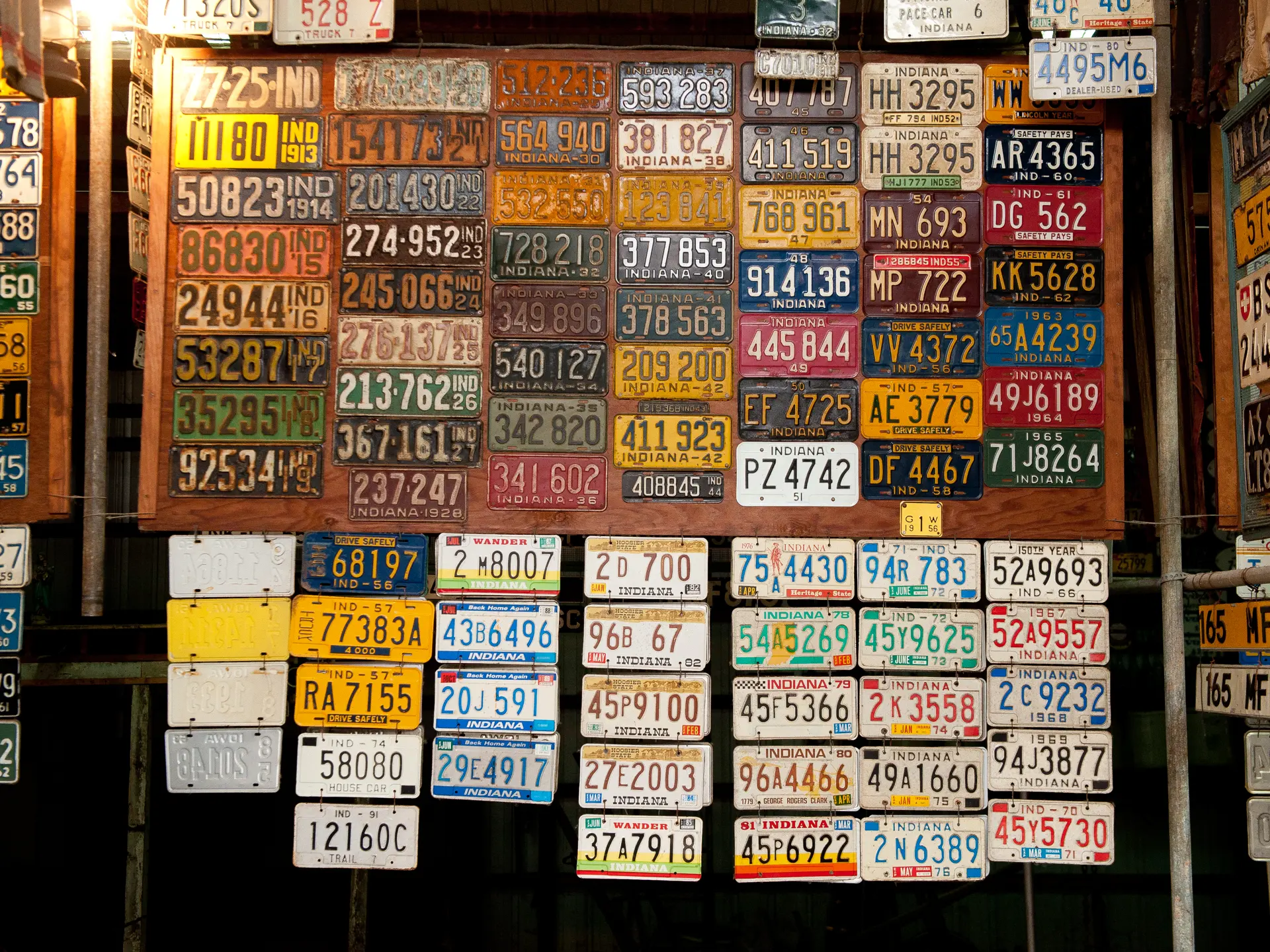 Indiana License Plates | The Lee Roy Hartung Collection | RM Sotheby's