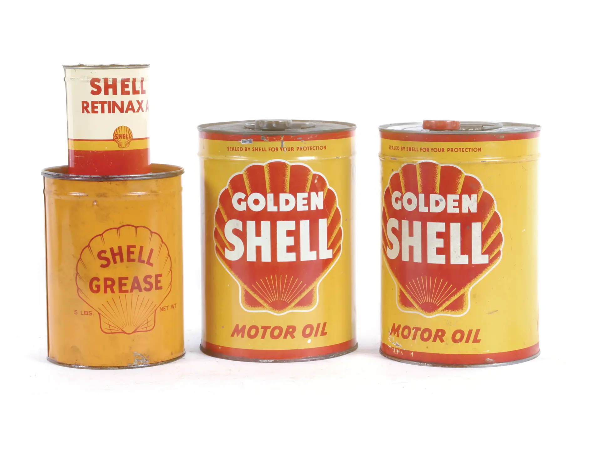 SHELL OIL CANS AND PRODUCTS | Private Collection of Tom & Marlene ...