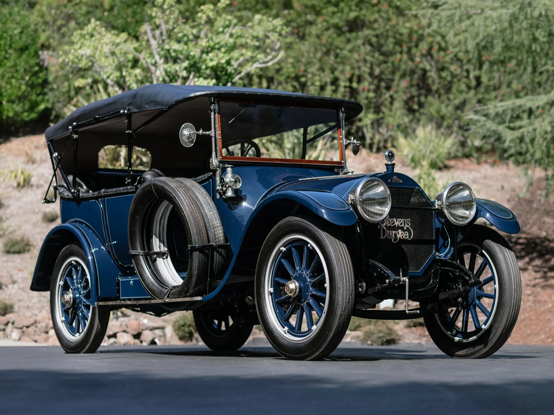 1913 Stevens-Duryea Model C-Six Five-Passenger Touring | Hershey 2022 ...