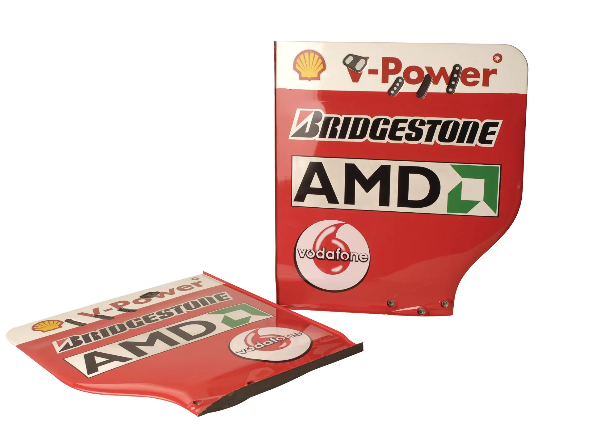 Pair of Rear Wing Side Plates, 2004 | Ferrari – Leggenda e Passione ...