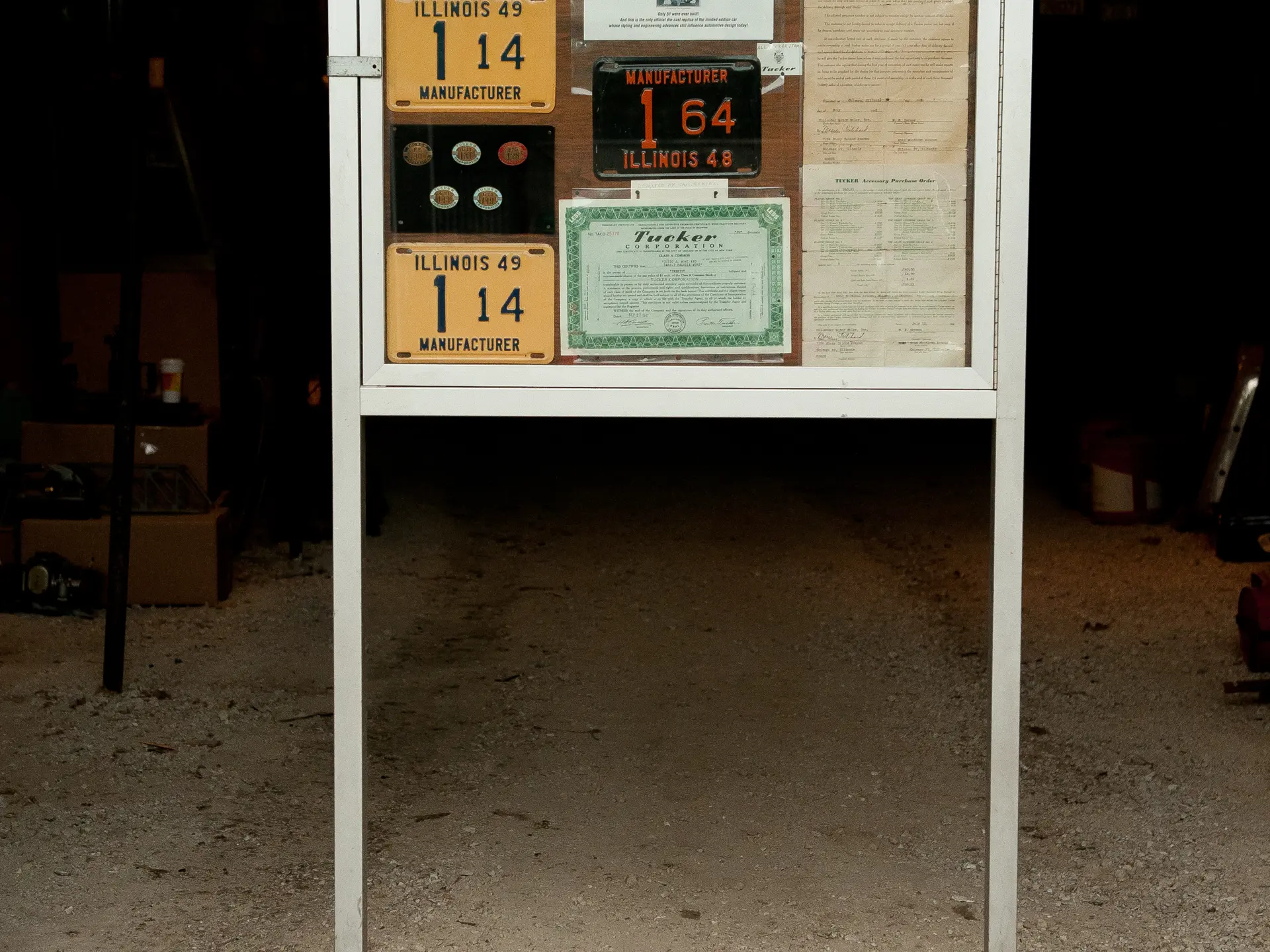 Tucker Display | The Lee Roy Hartung Collection | RM Sotheby's
