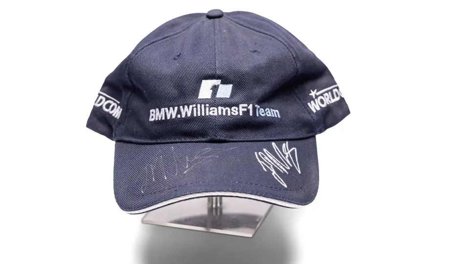 Three Juan Pablo Montoya BMW Williams Formula 1 Signed Caps | The ...