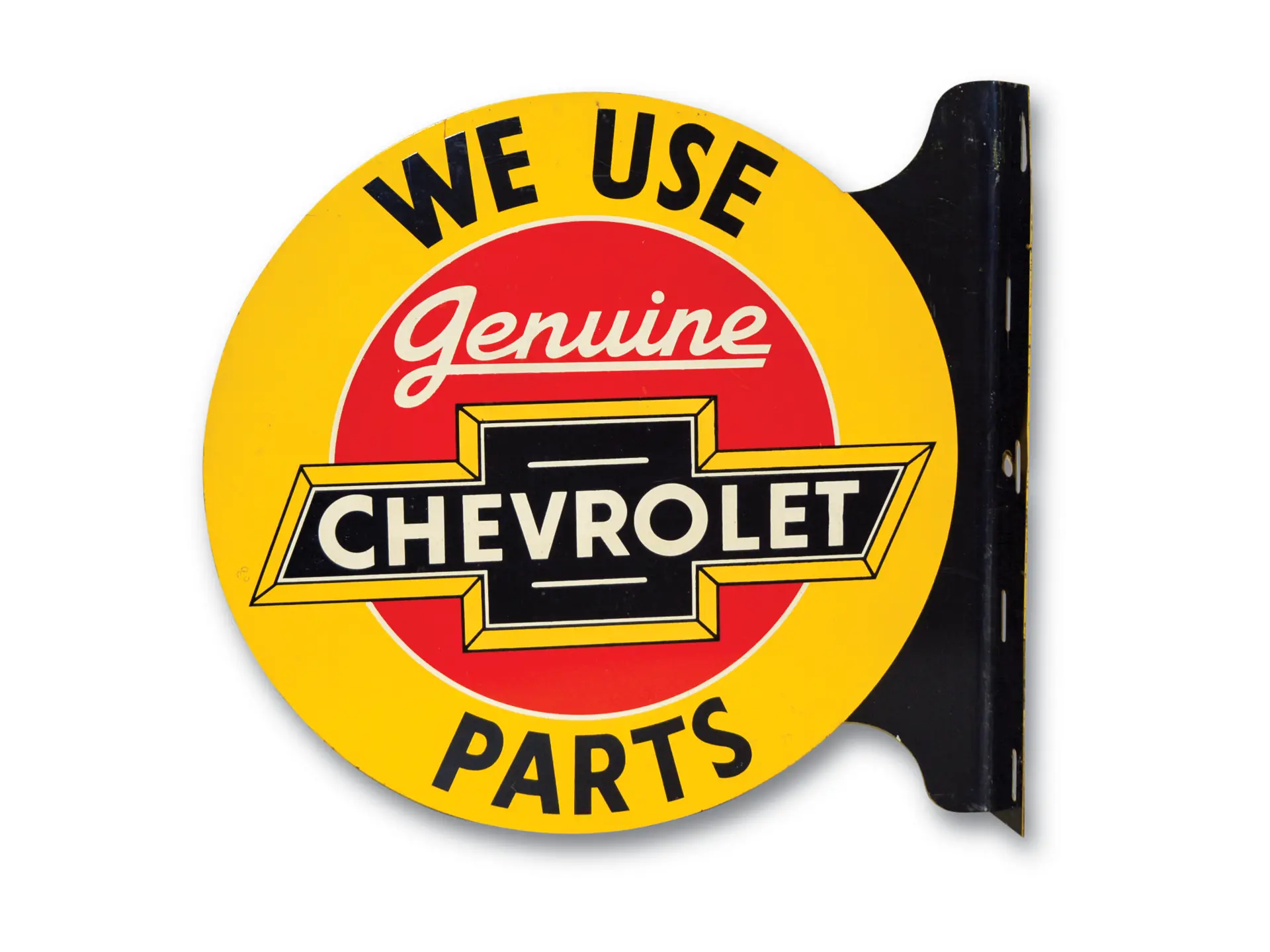 We Use Genuine Chevrolet Parts Sign | Auburn Spring 2019 | RM Sotheby's