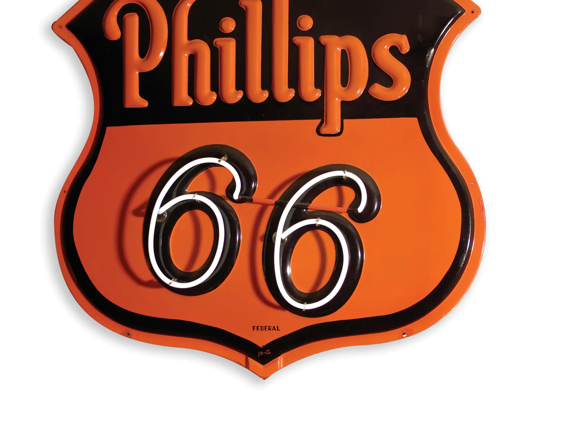 PHILLIPS 66 NEON SIGN | The Ponder Collection | RM Sotheby's