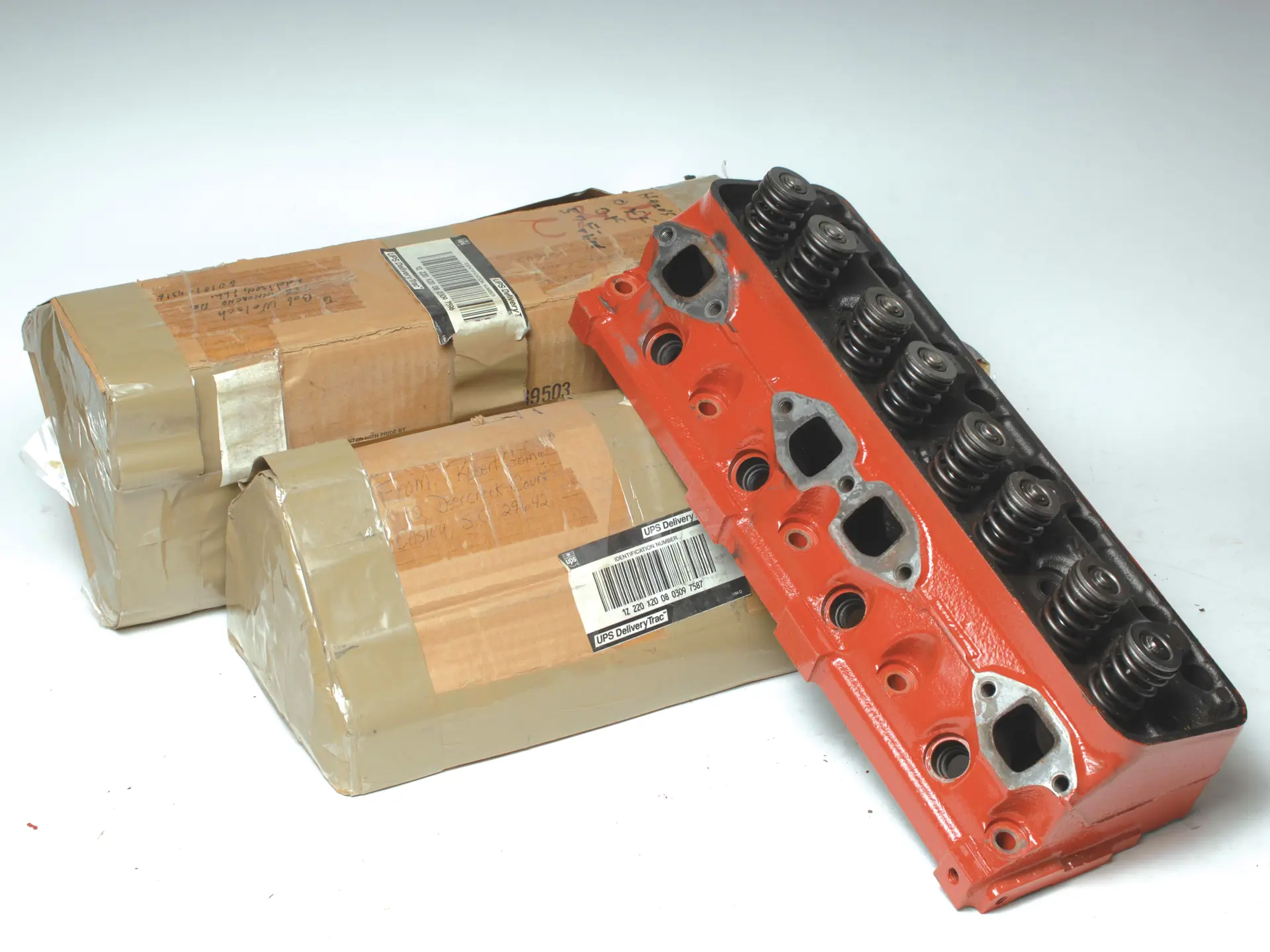 292 CID Rebuilt Ford EDB Cylinder Heads | Jerry Capizzi's Cappy ...