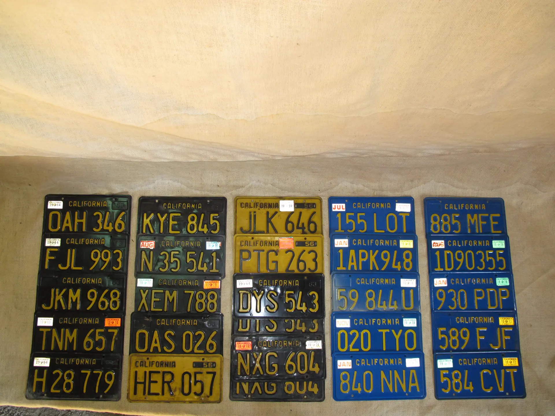 California License Plates | The Lee Roy Hartung Collection | RM Sotheby's