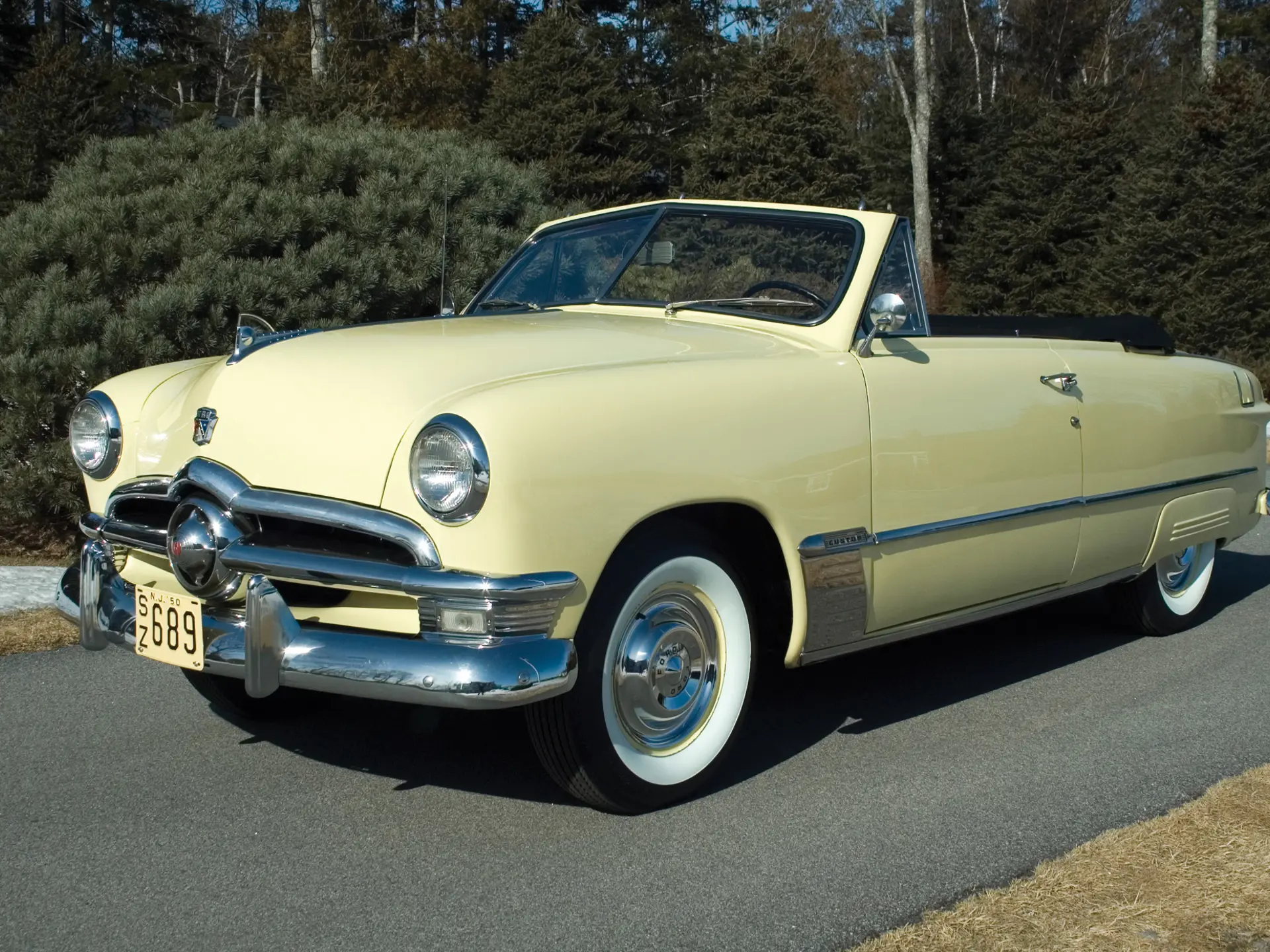 1950 Ford Custom Deluxe Convertible | Automobiles of Amelia Island 2008 ...
