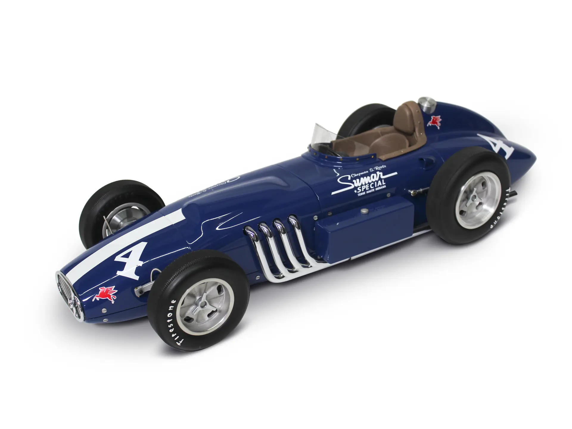 1958 Offenhauser Sumar Special Indianapolis Car 1:8 Scale Model by John ...