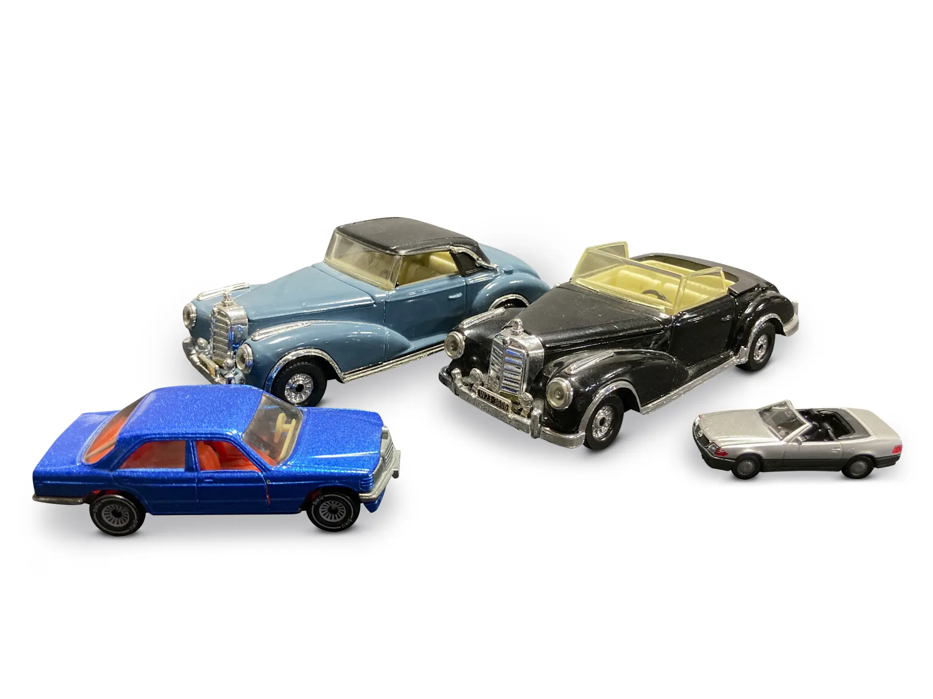 Four Mercedes-Benz Scale Models by Corgi, Siku, and Herpa | The Cohen ...