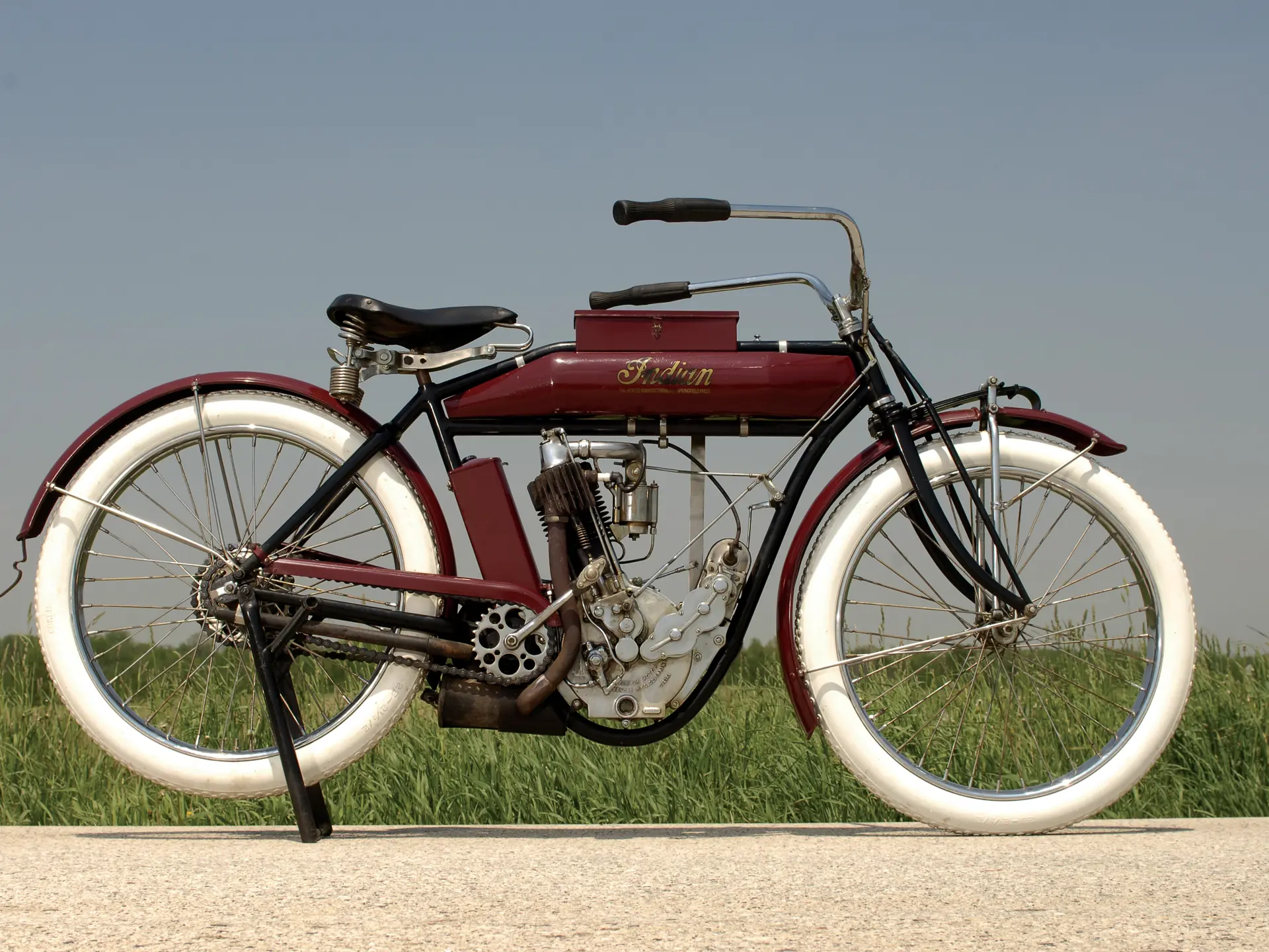 1912 Indian Single-Cylinder Motorcycle | Monterey Sports & Classic Car Auction 2007 | RM Sotheby's