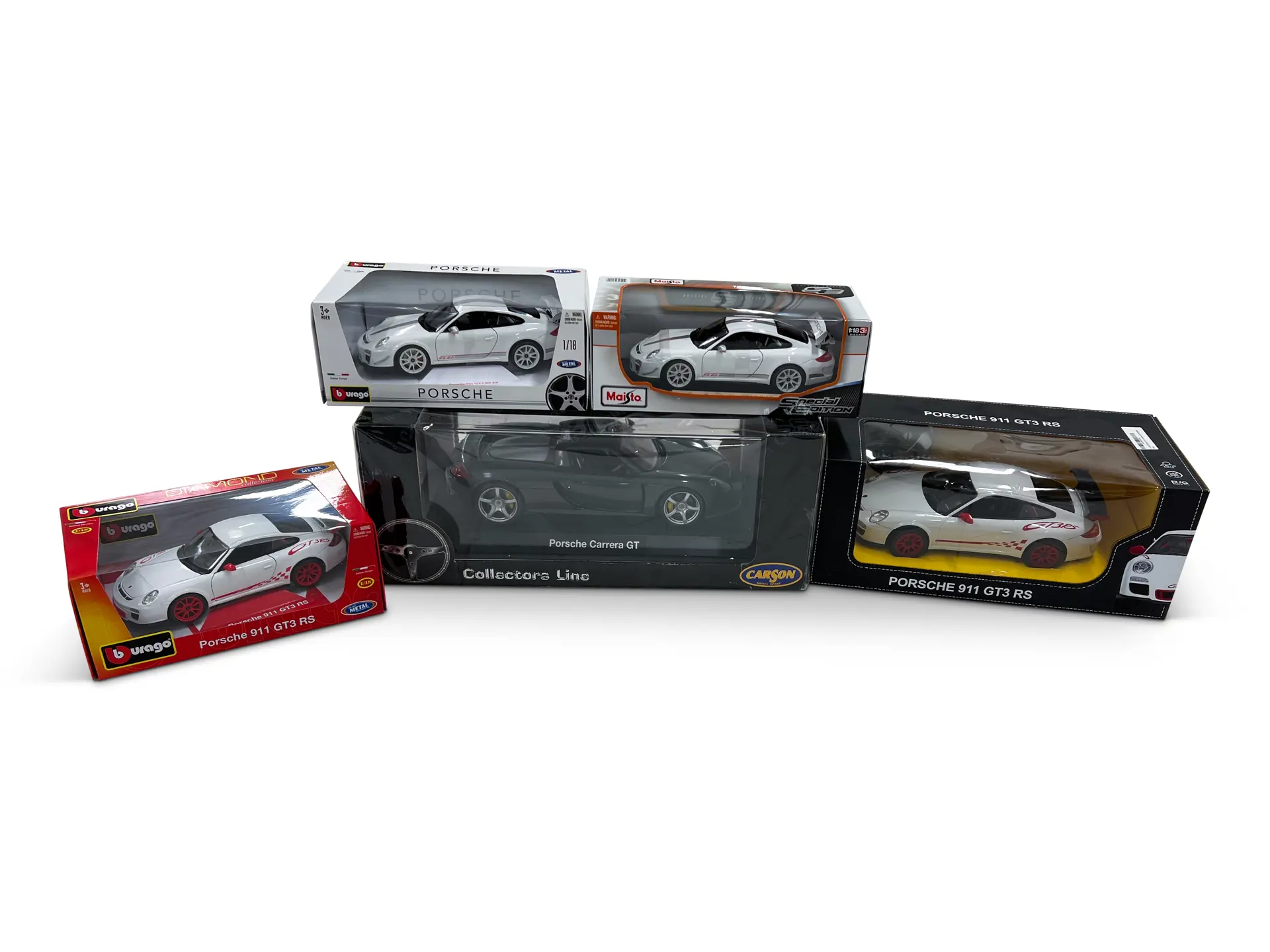 Five Porsche Scale Models, Including Radio Controlled 911 GT3 RS | The ...