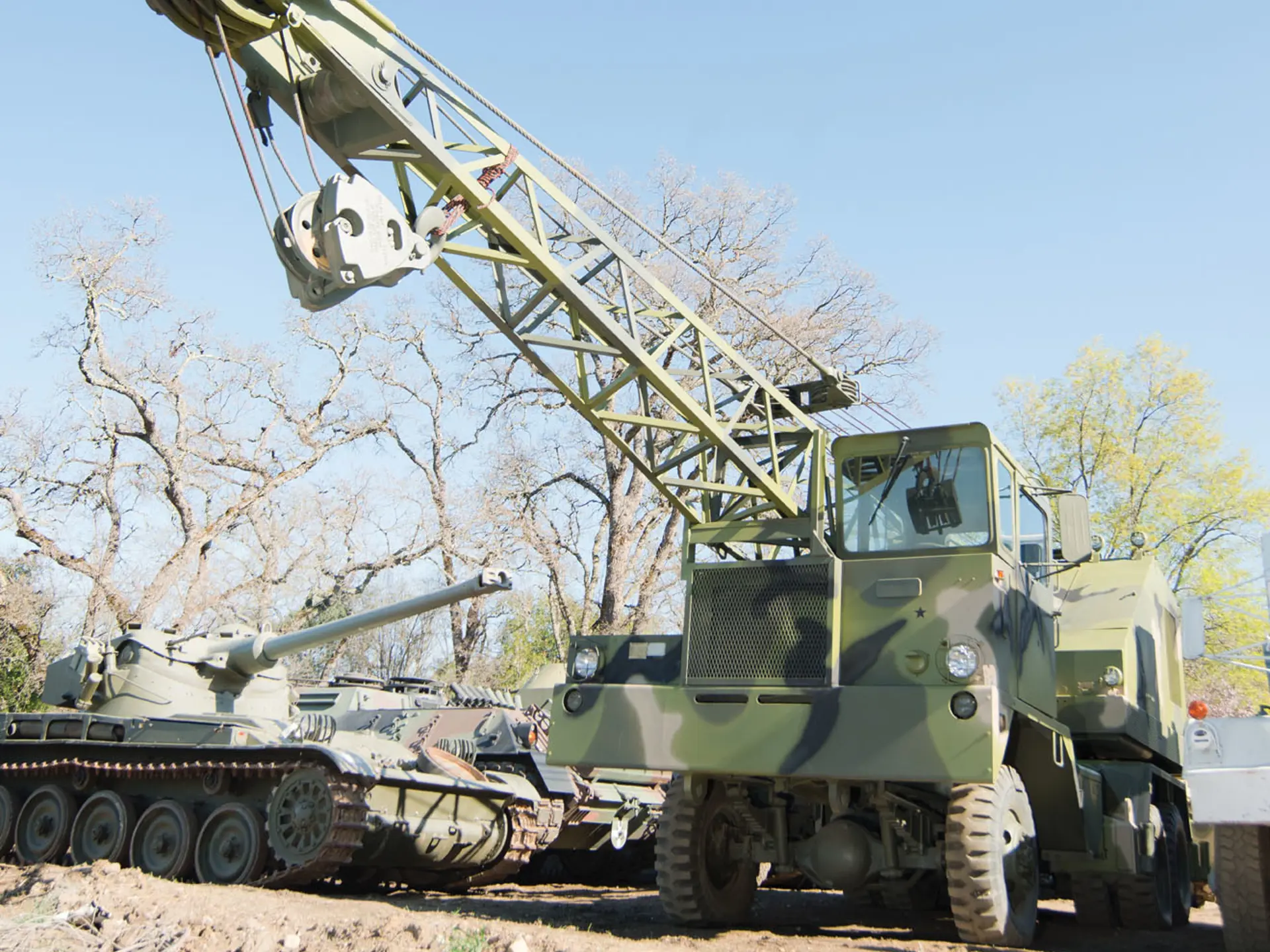 M202 Crane-Shovel, Truck-Mounted, 20-ton "Quick-Way" | The Littlefield ...