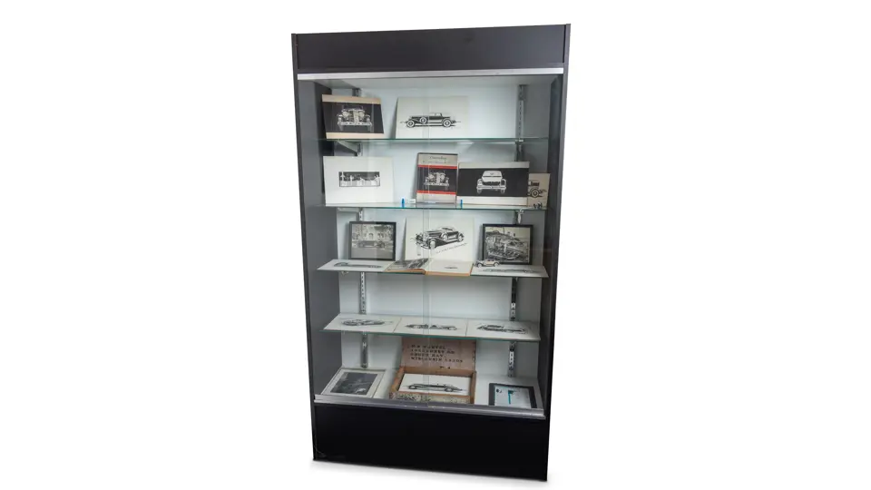 Pair of Glass Display Cases | The Guyton Collection | RM Sotheby's