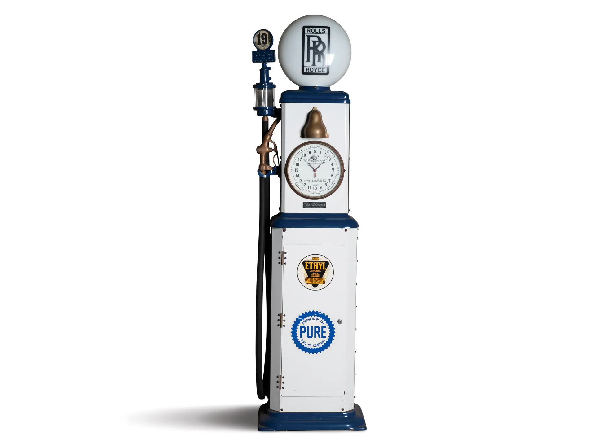 MS Clockface Replica Gas Pump | The Guyton Collection | RM Sotheby's