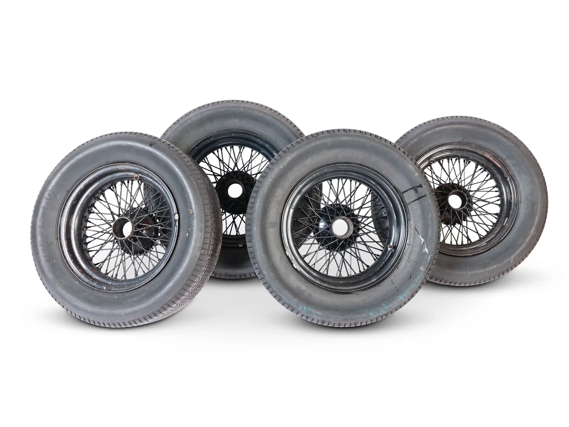 Four Alfa Romeo 8C Monza Wheels with Tyres | The Garagista Collection ...