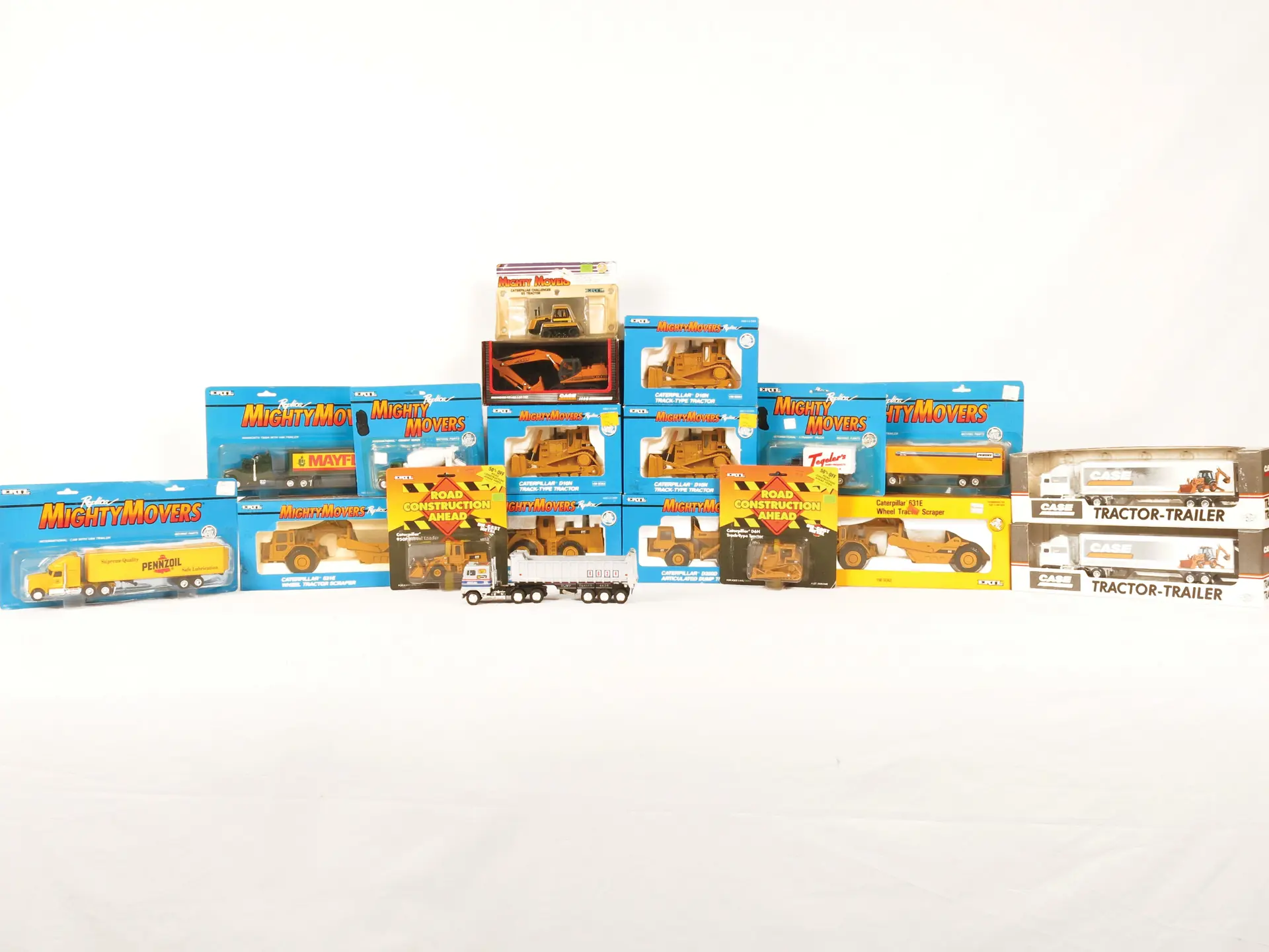 Various Ertl Construction Related Die-Cast Models | Auburn Memorabilia ...