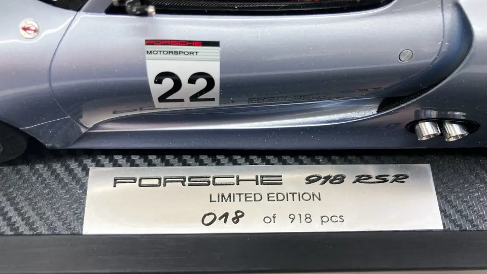 Porsche Museum Limited Edition 918 RSR Model | The White Collection ...