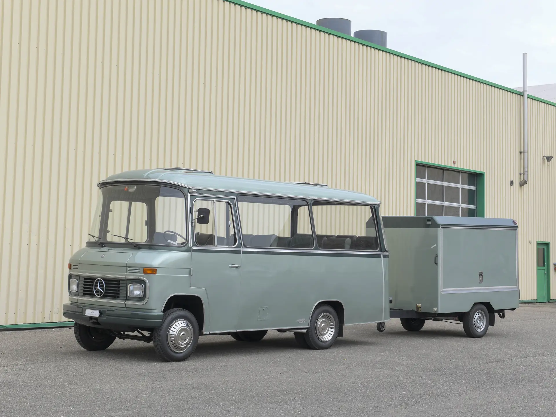 1972 Mercedes-Benz L 408 Bus with Trailer by Ernst Auwärter | St ...