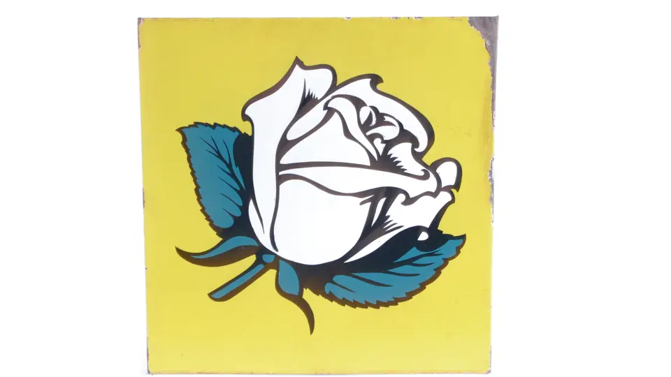 WHITE ROSE SIGN | Private Collection of Tom & Marlene Stackhouse | RM ...
