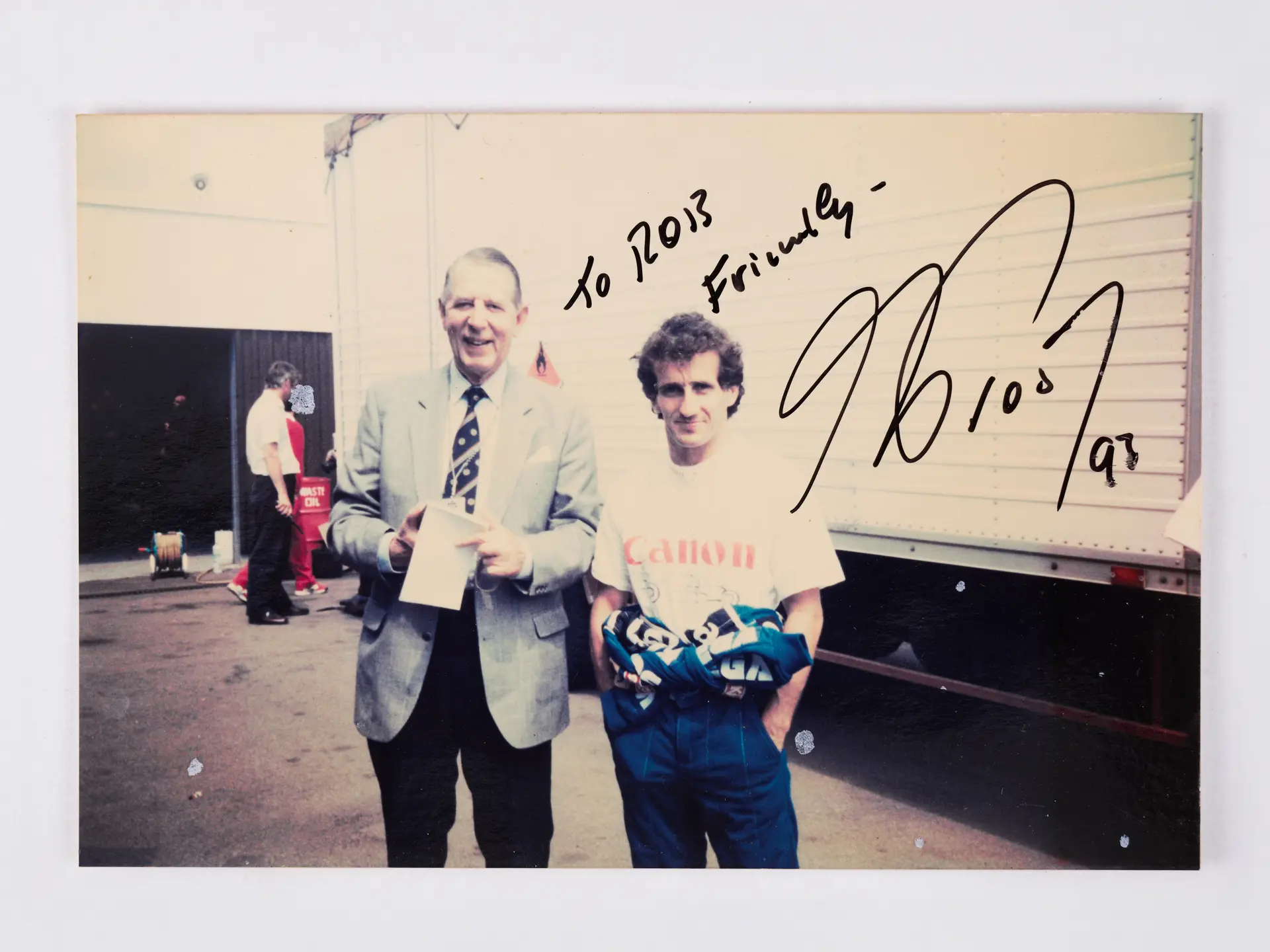 Alain Prost Signed Photograph | The February Memorabilia Sale ...
