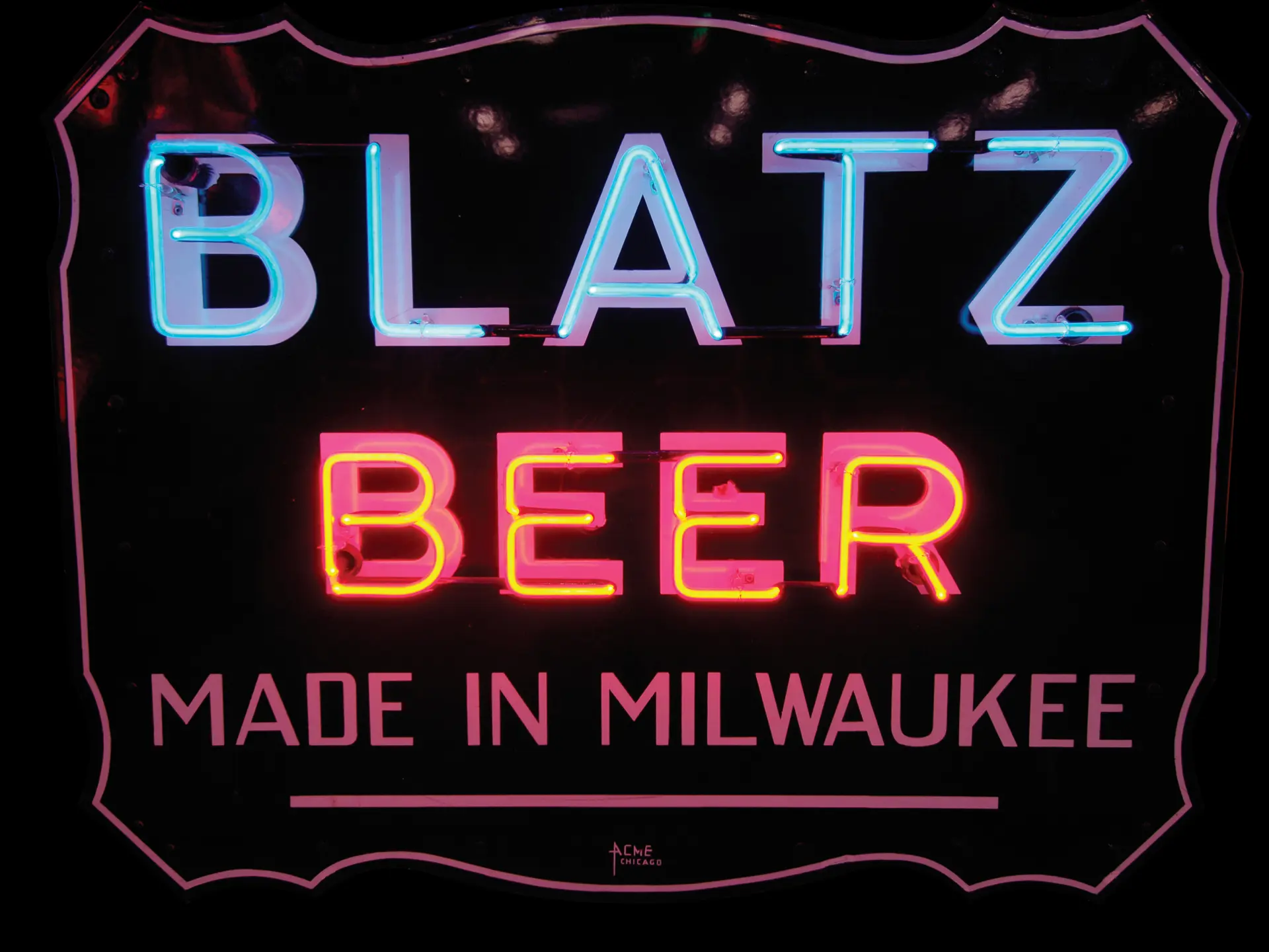 Blatz Beer Neon | The Dingman Ford Collection | RM Sotheby's