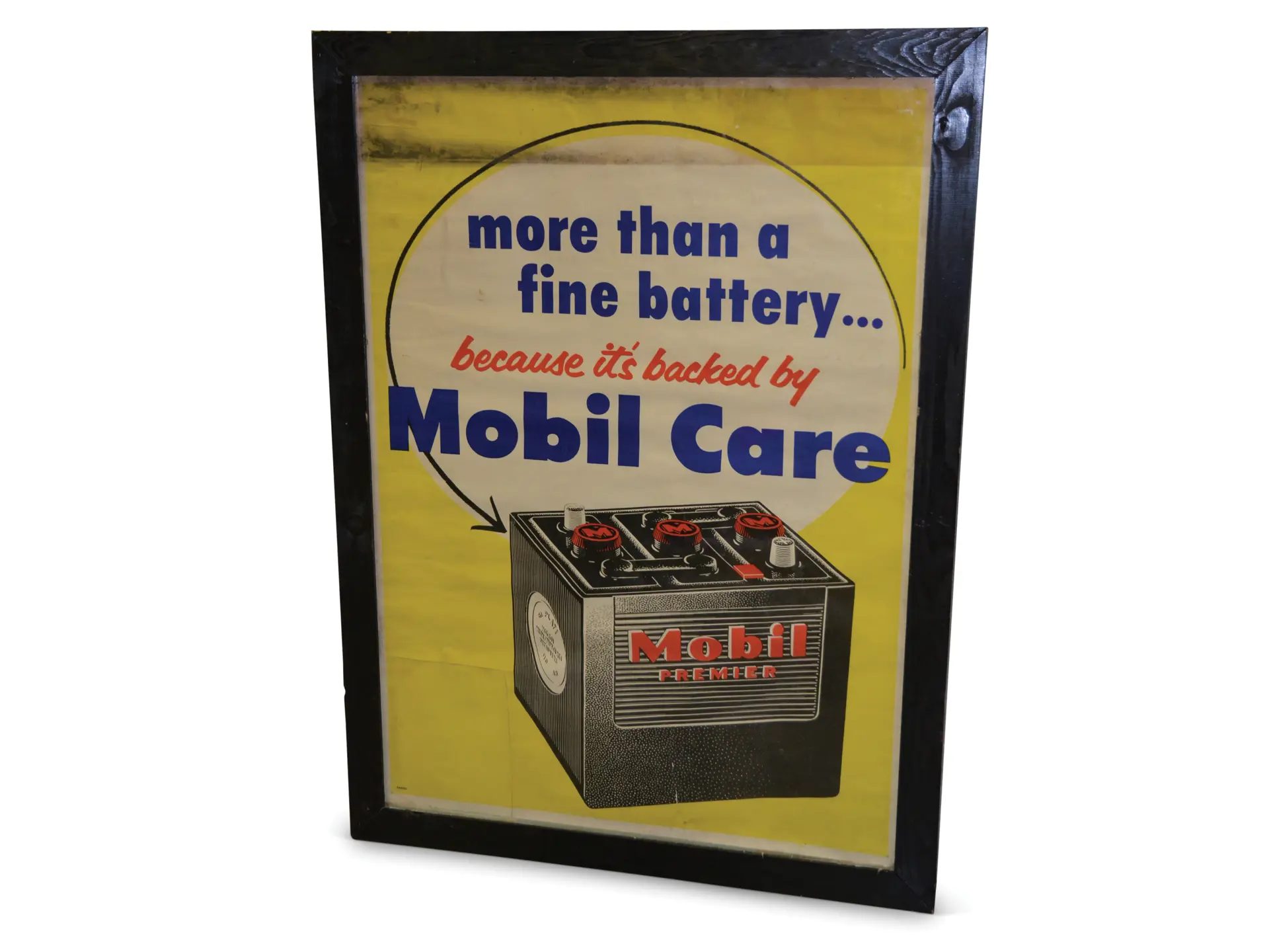 Mobil Battery Care Poster with Six Volt Battery | Auburn Fall 2019 | RM ...