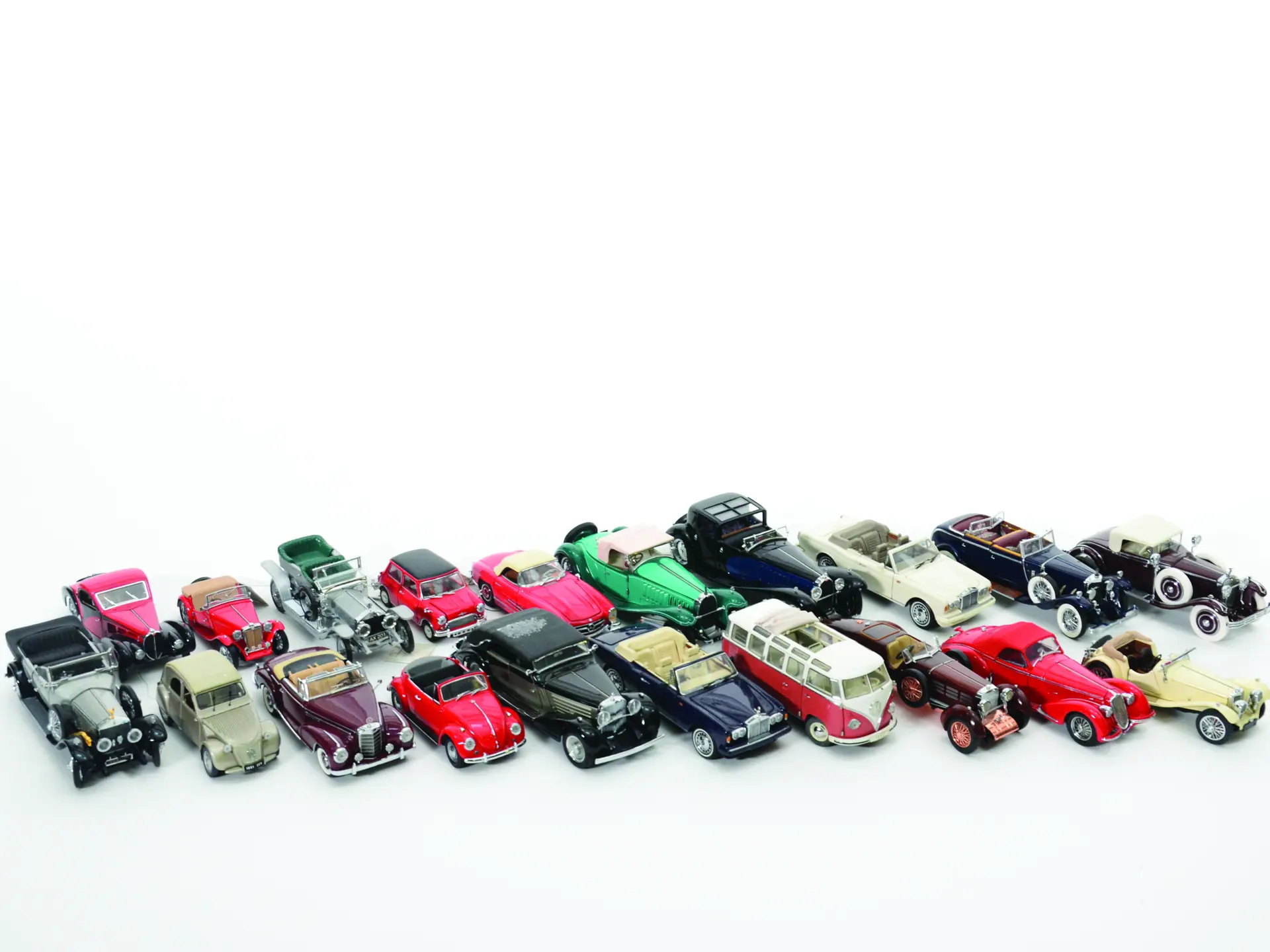 A large grouping of Franklin mint European marque cars. | Auburn Fall ...