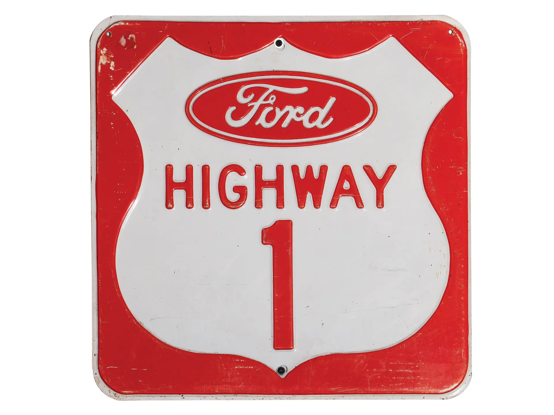 Ford Highway 1 Sign | The Dingman Collection | RM Sotheby's